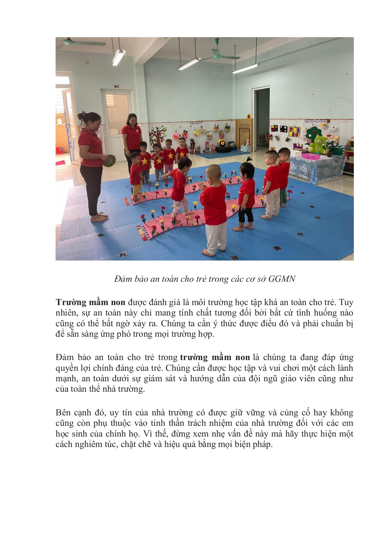 BDTXGVMN MODULE 10 Đảm bảo an toàn cho trẻ trong các cơ sở GGMN - Nga ...