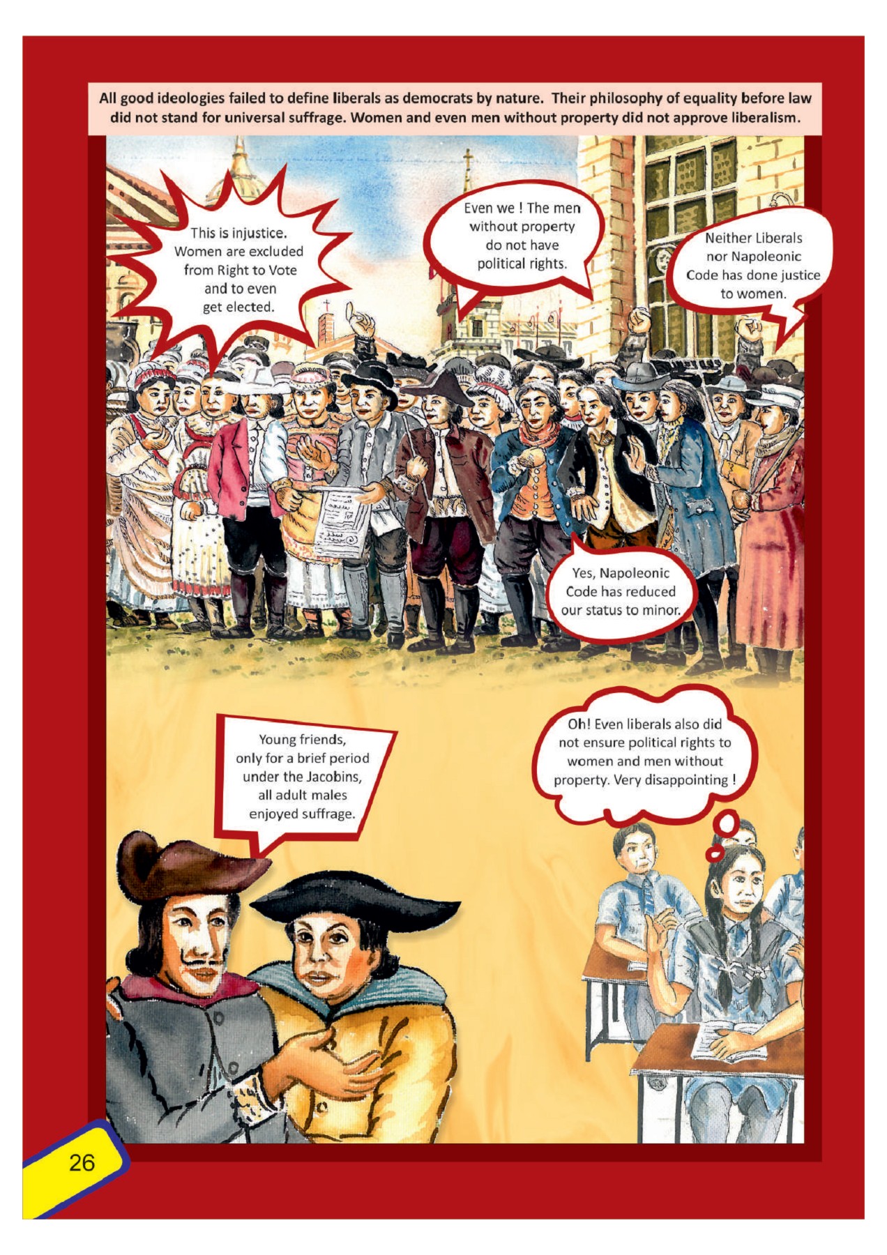 History COMIC BOOK - Chapter 1 Rise of Nationalism in Europe Class 10 ...