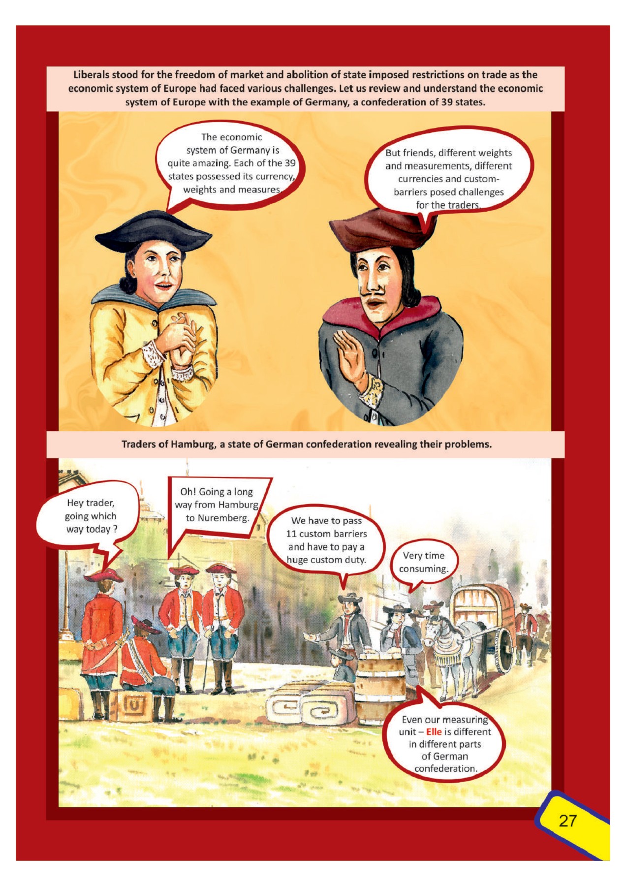 History COMIC BOOK - Chapter 1 Rise of Nationalism in Europe Class 10 ...