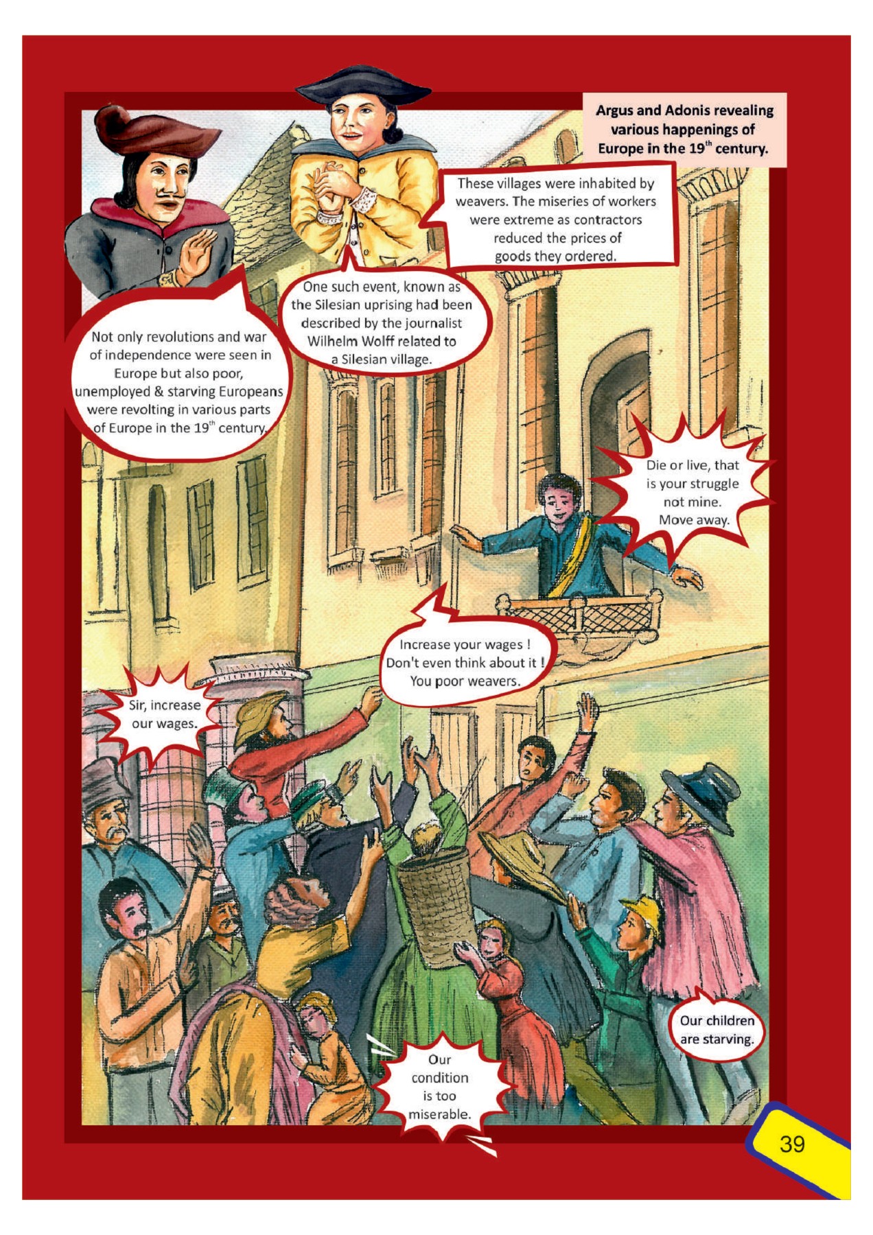 History COMIC BOOK - Chapter 1 Rise of Nationalism in Europe Class 10 ...
