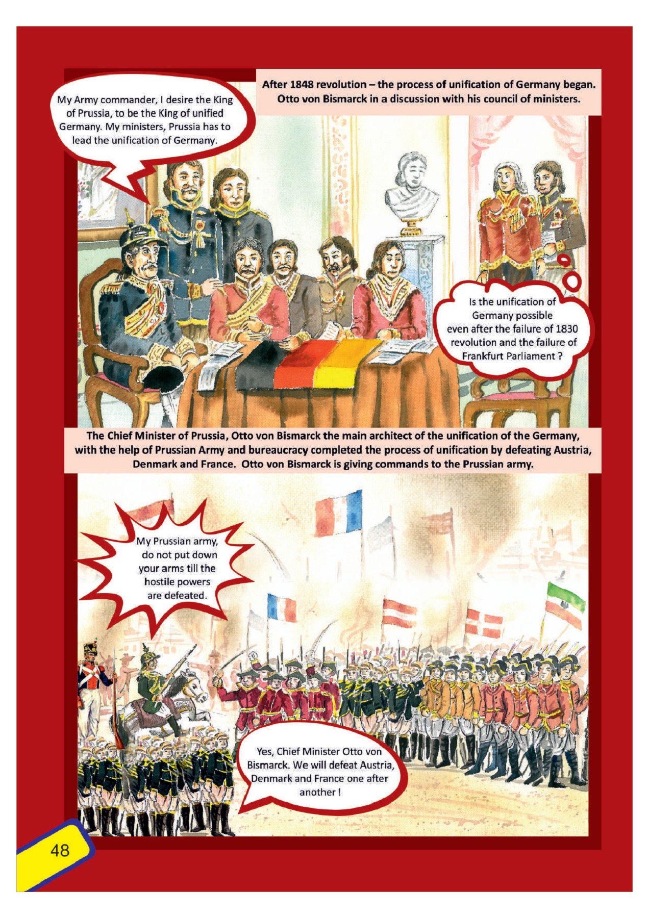History COMIC BOOK - Chapter 1 Rise of Nationalism in Europe Class 10 ...