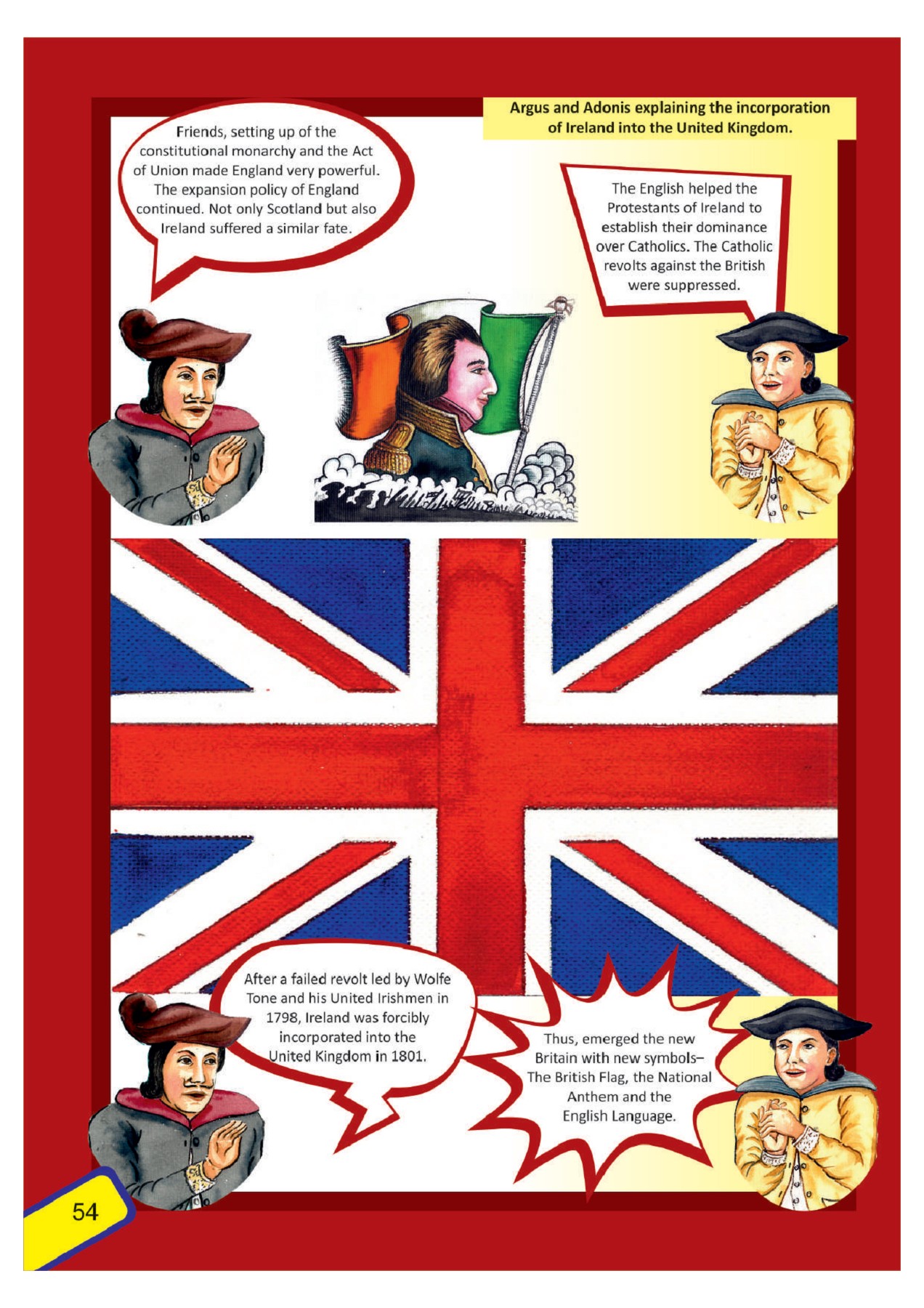 History COMIC BOOK - Chapter 1 Rise of Nationalism in Europe Class 10 ...