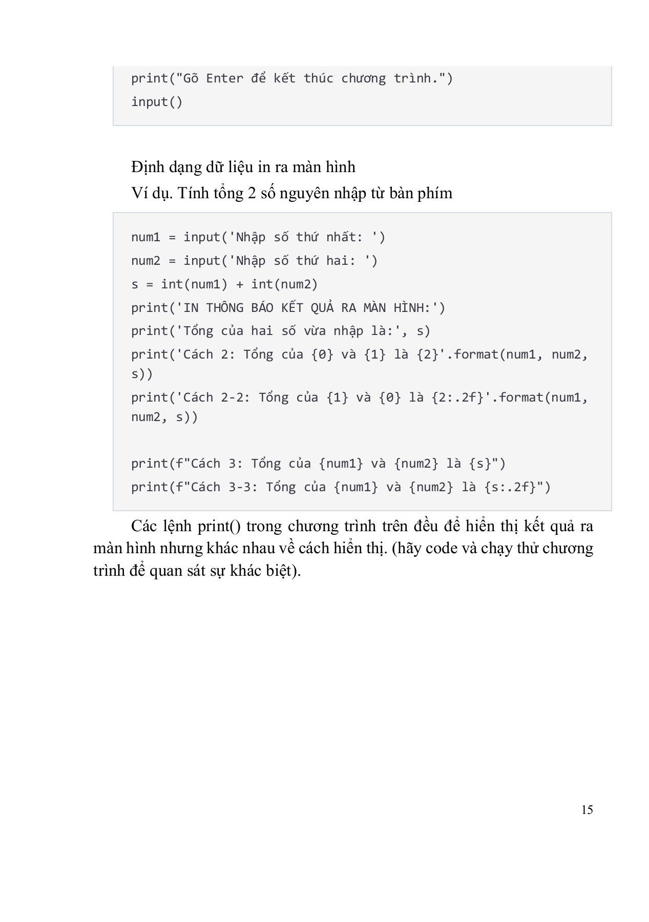 Lập trình python_Tin học 11 - Thầy Sơn ICT - Trang 22 | PDF lật trang ...