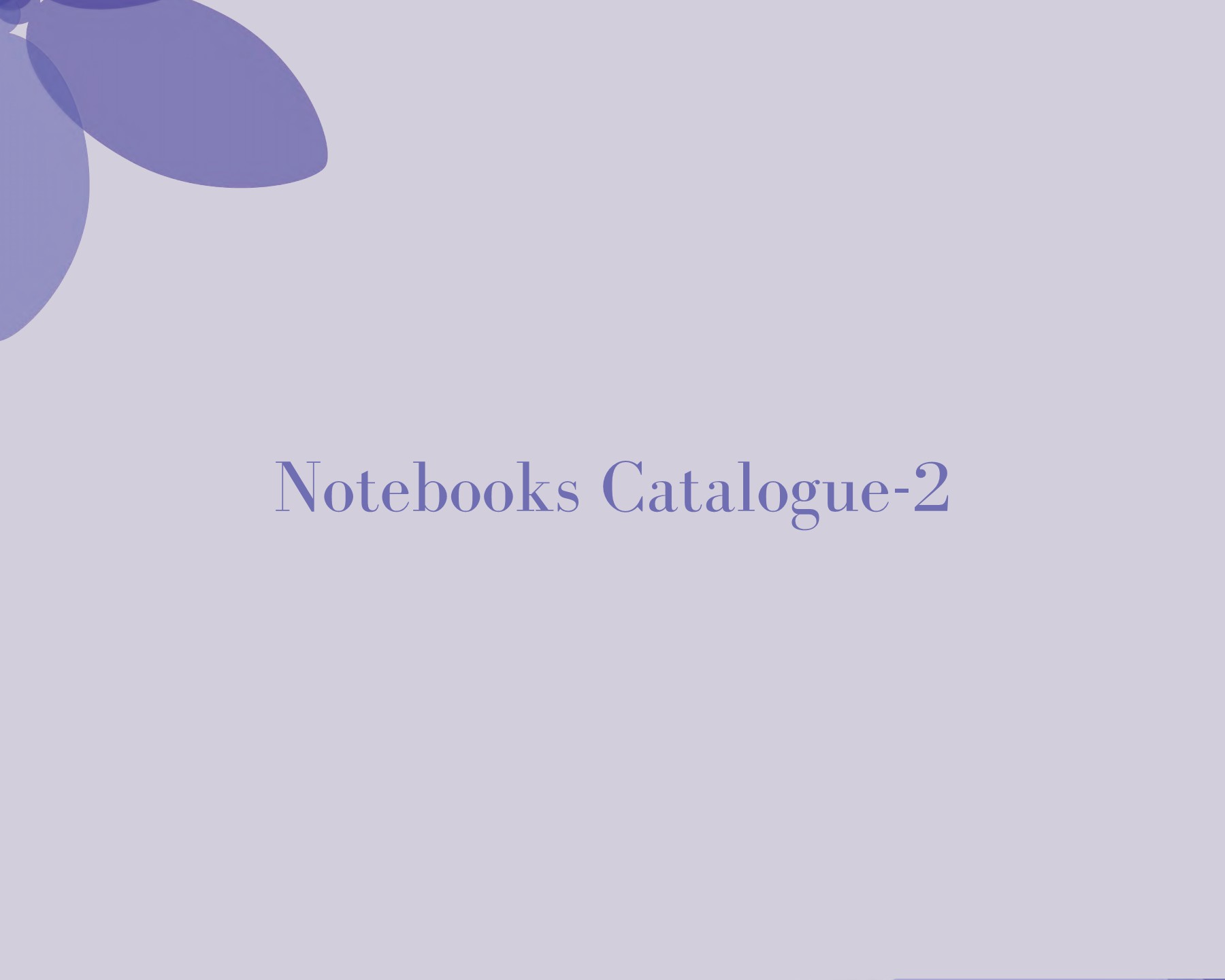 Notebooks Catalogue -2 - Hala Kesserwan - Page 1 - 34 | Flip PDF Online ...