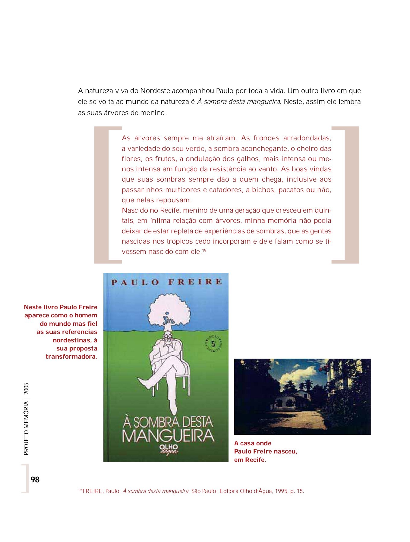 Educar para Transformar - contato - Página 99 | PDF Online | PubHTML5