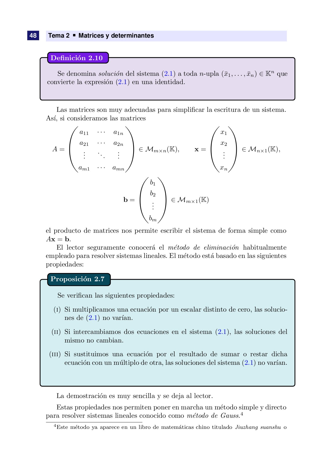 Aranda E. (2013) Algebra lineal con aplicaciones y Python, Primera Edición - veroronquillo1 ...