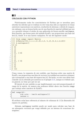 Aranda E. (2013) Algebra lineal con aplicaciones y Python, Primera Edición - veroronquillo1 ...