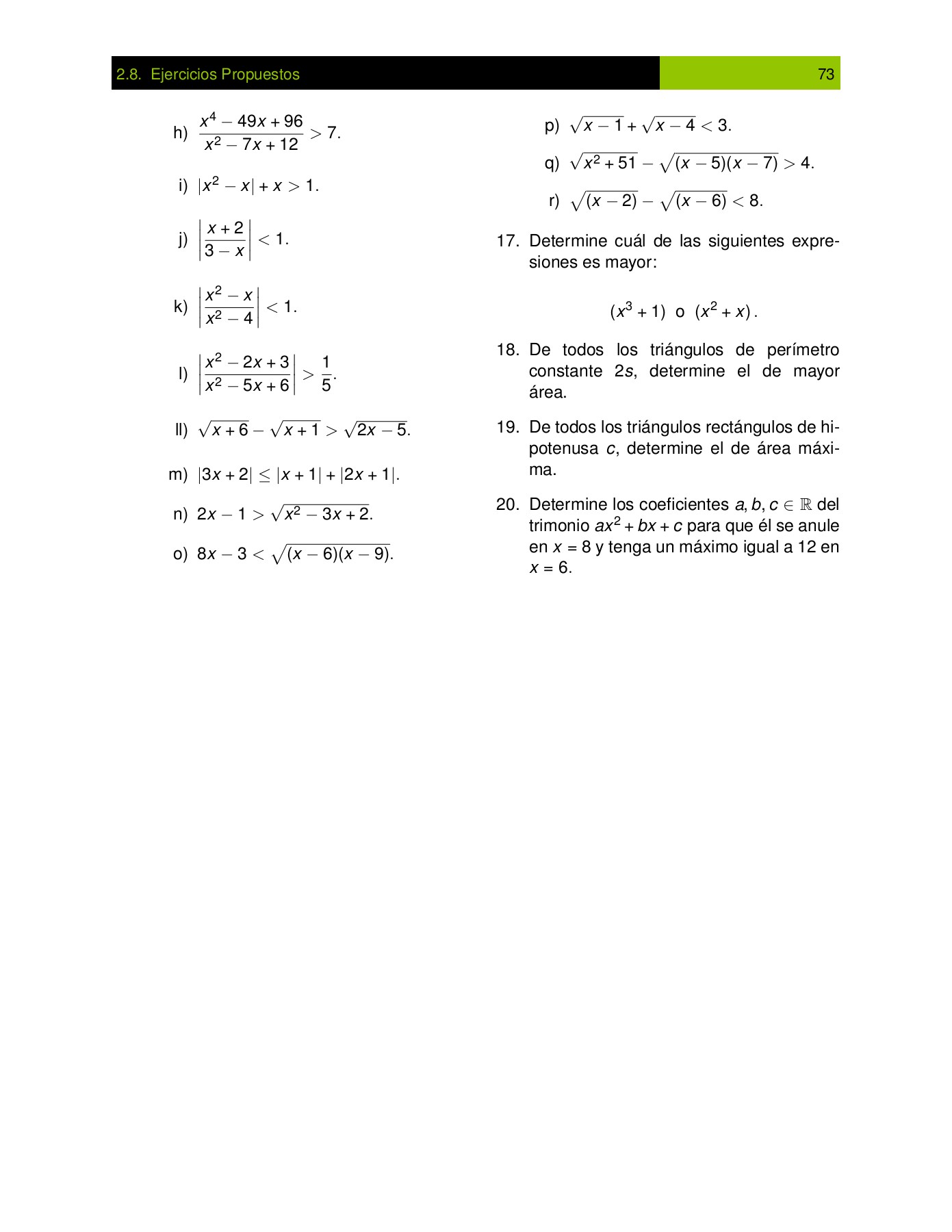 Precálculo - veroronquillo1 - Página 94 | Flip PDF en línea | PubHTML5