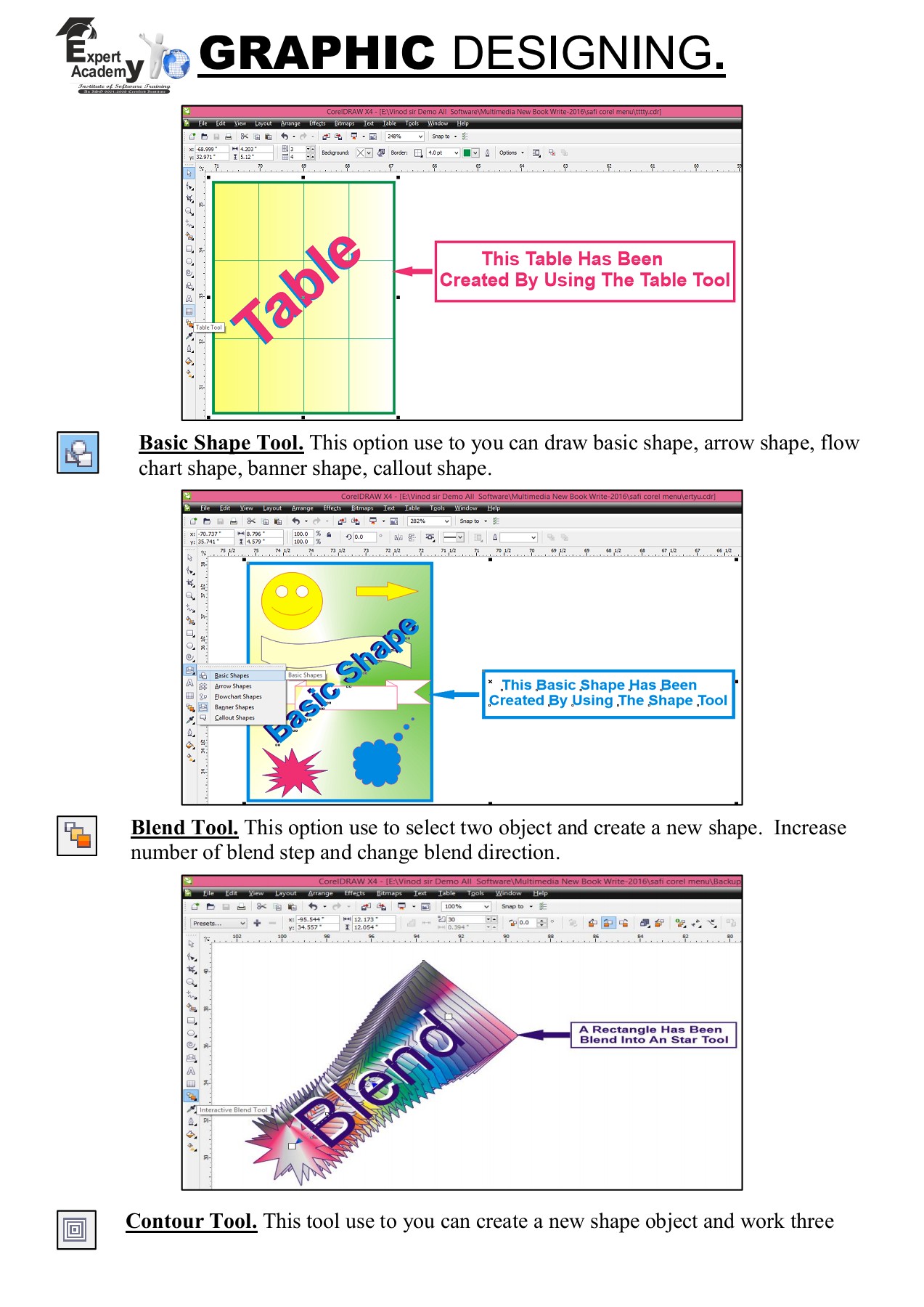 COREL DRAW - Expert AcademyOnline - Page 14 | Flip PDF Online | PubHTML5