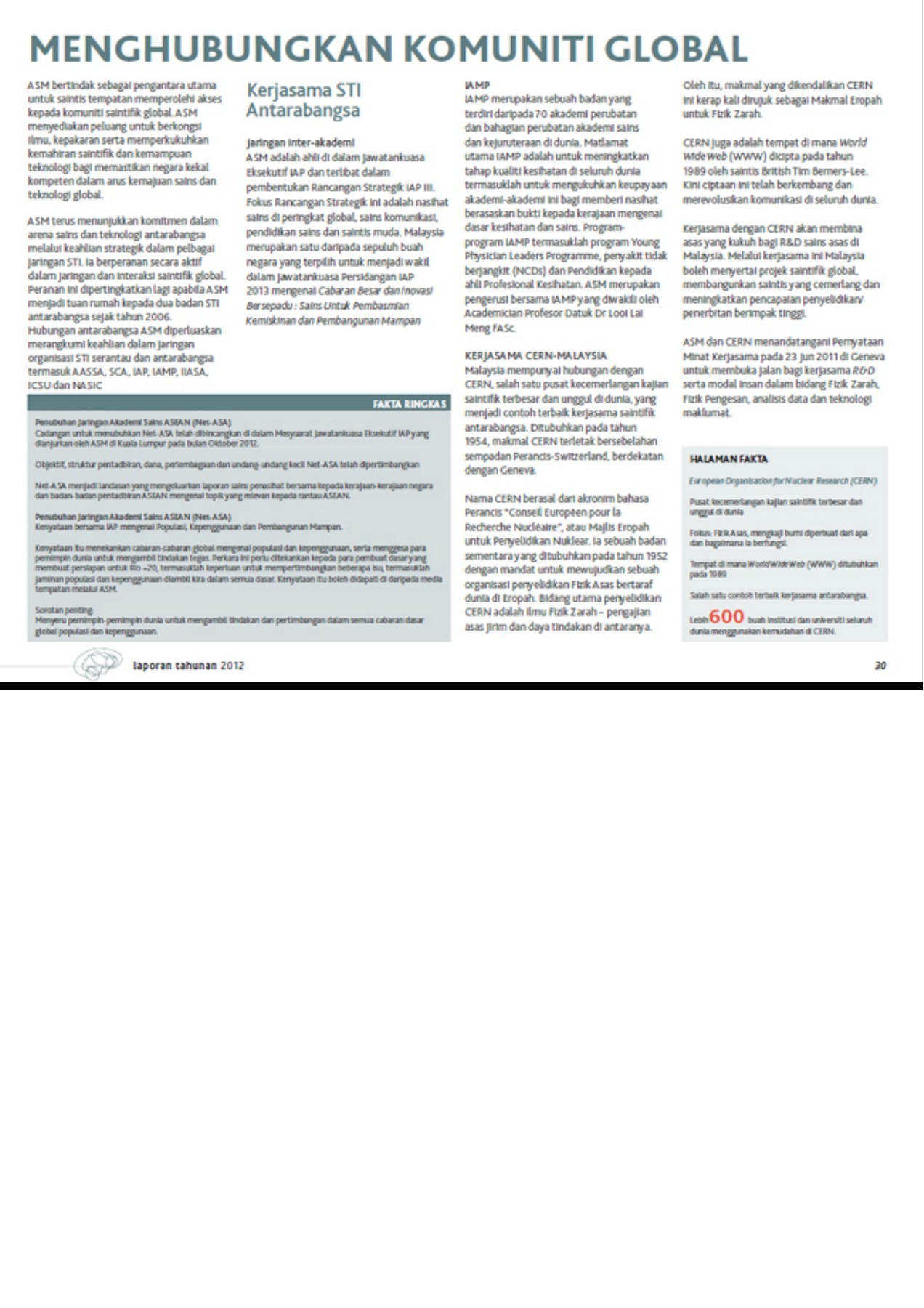 Laporan Tahunan 2012 - Penerbitan - Page 32 | Flip PDF Online | PubHTML5