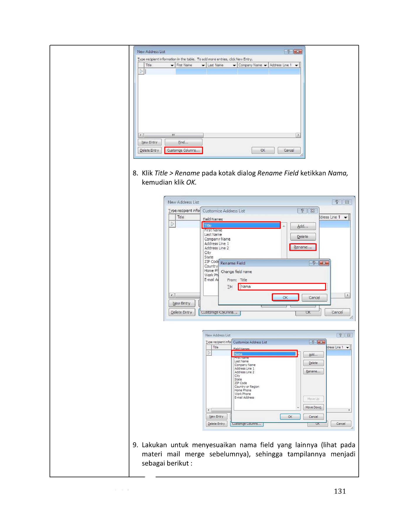 BUKU WORD PAKAI_merged - abdulhadijino - Kaca 136 | PDF Online | PubHTML5