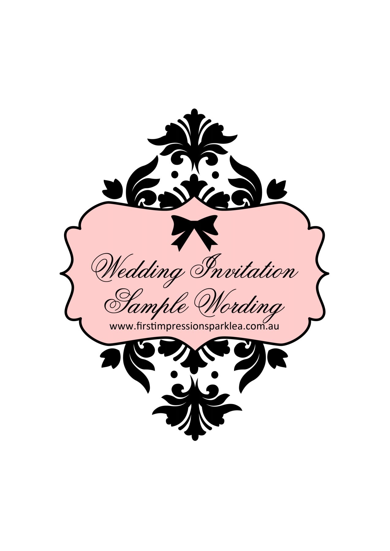 Wedding Invitation Sample Wording - info - Page 1 - 5 | Flip PDF Online ...