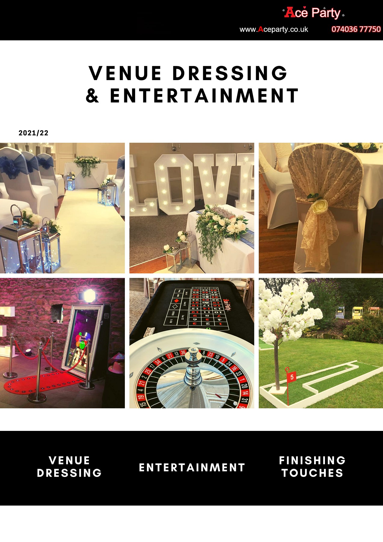 Ace Party Website Services Guide 2021_22 - Chas Rimmer - Page 1 - 13 ...