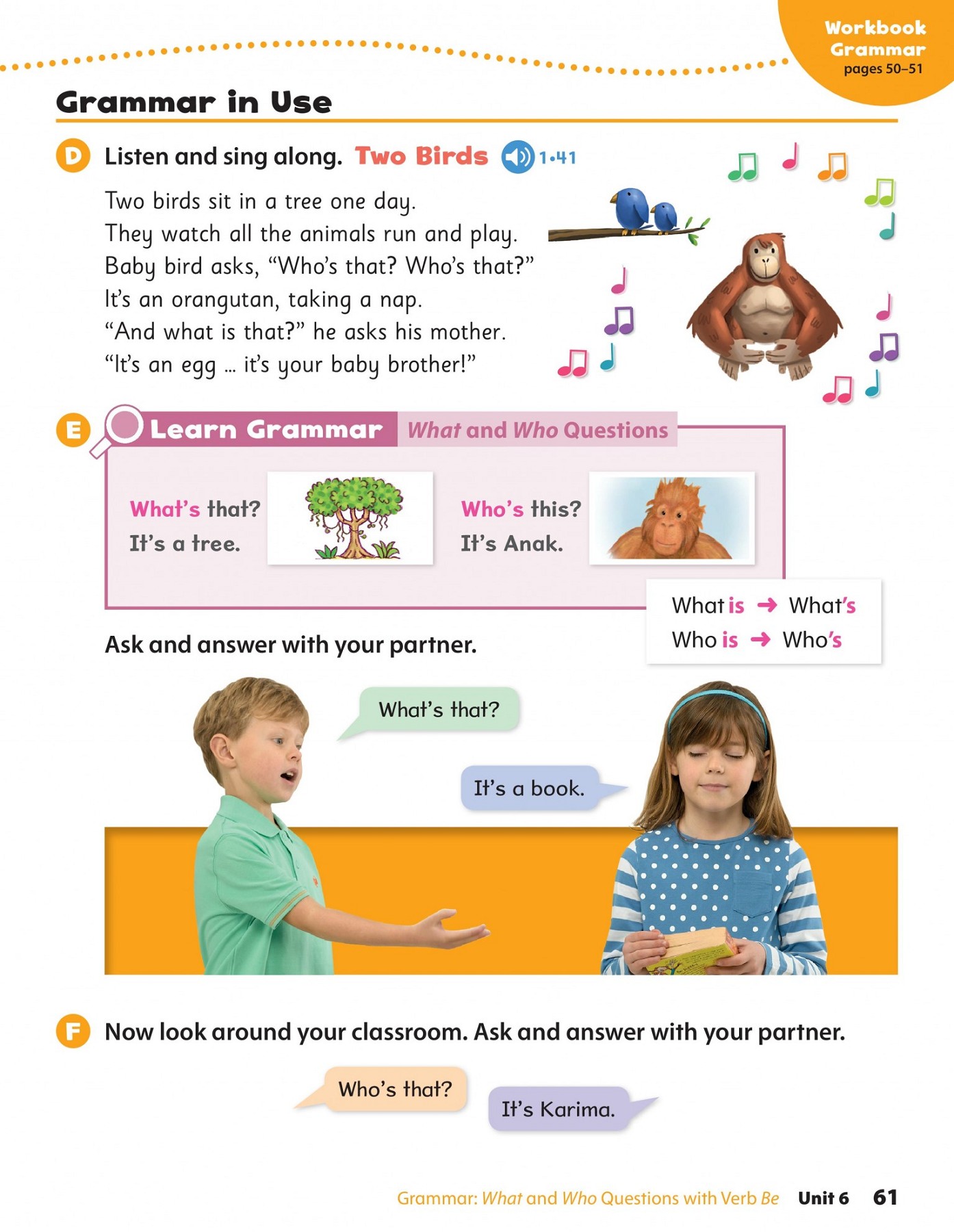 Oxford Discover 1 Student Book 2nd Edition - trangtran.061 - Page 62 | Flip PDF Online | PubHTML5