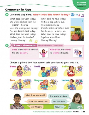 Oxford Discover 1 Student Book 2nd Edition - trangtran.061 - Page 122 | Flip PDF Online | PubHTML5