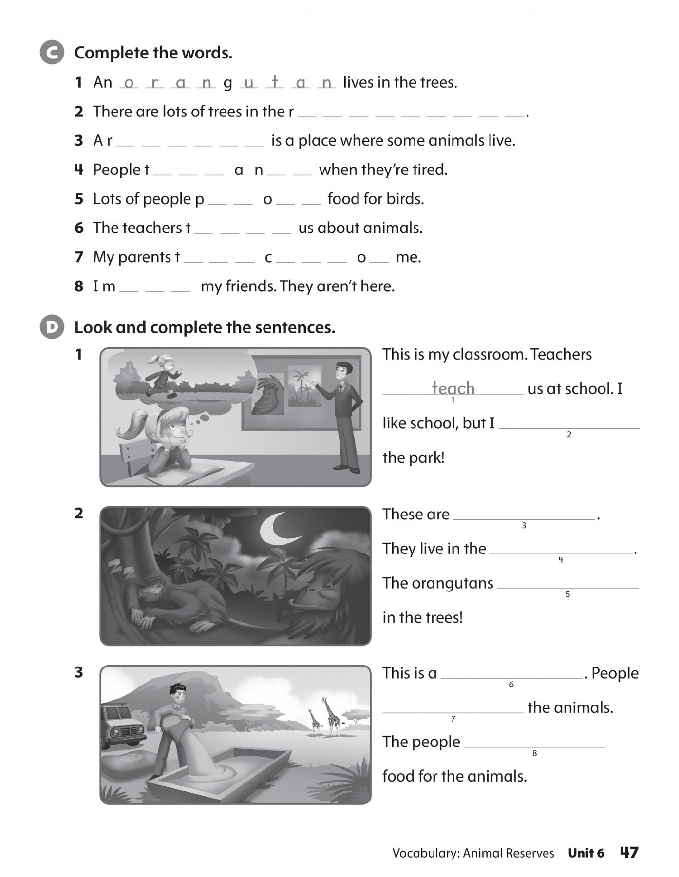 Oxford Discover 1 Workbook 2nd Edition - trangtran.061 - Page 48 | Flip PDF Online | PubHTML5
