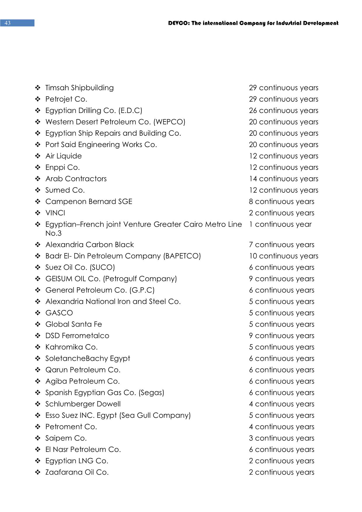 DEVCO: The international Company for Industrial Development ‎ - ehabbahbah - Page 44 | Flip PDF ...