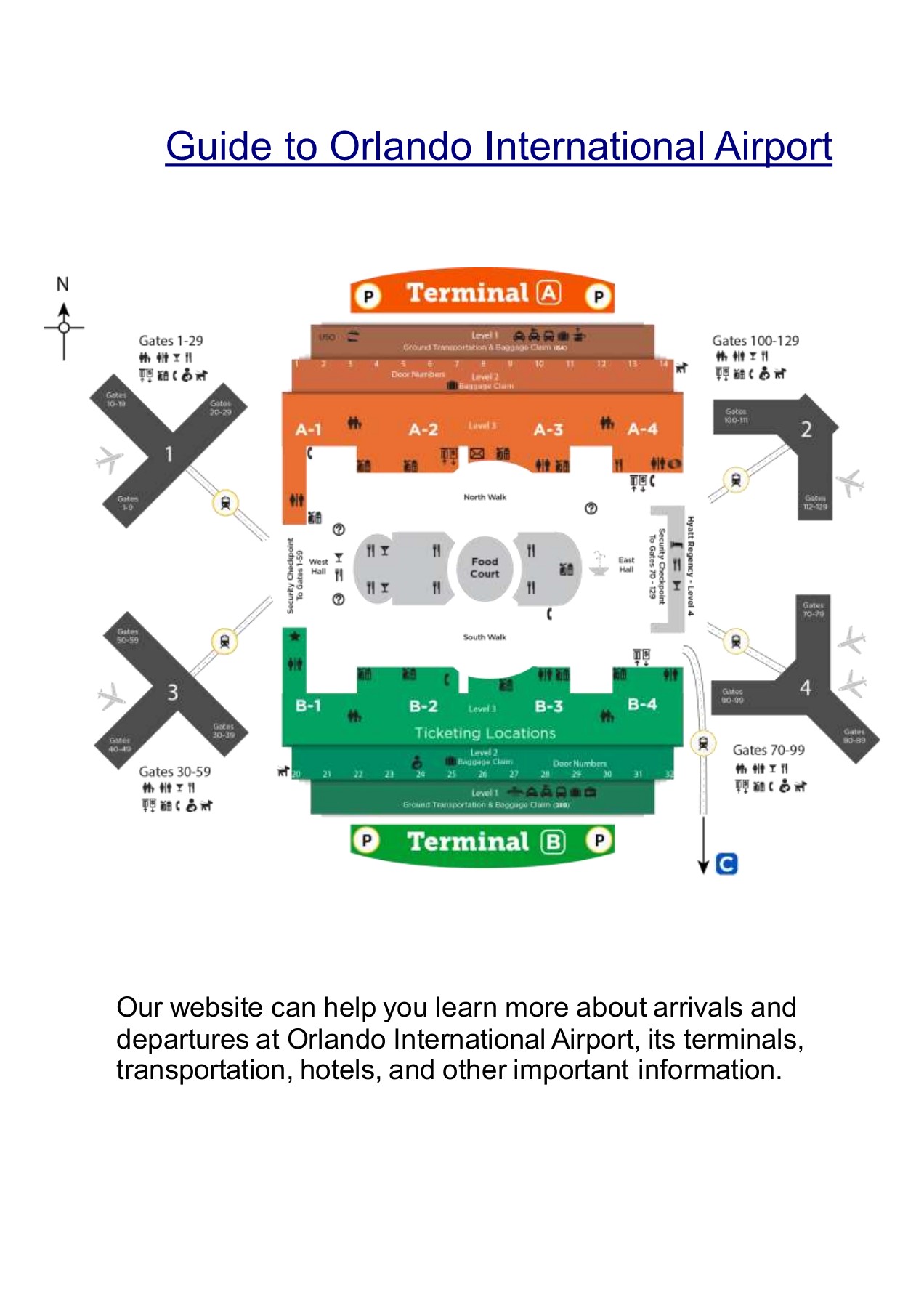 Guide to Orlando International Airport - DorianaBaptista - Page 1 - 3 ...