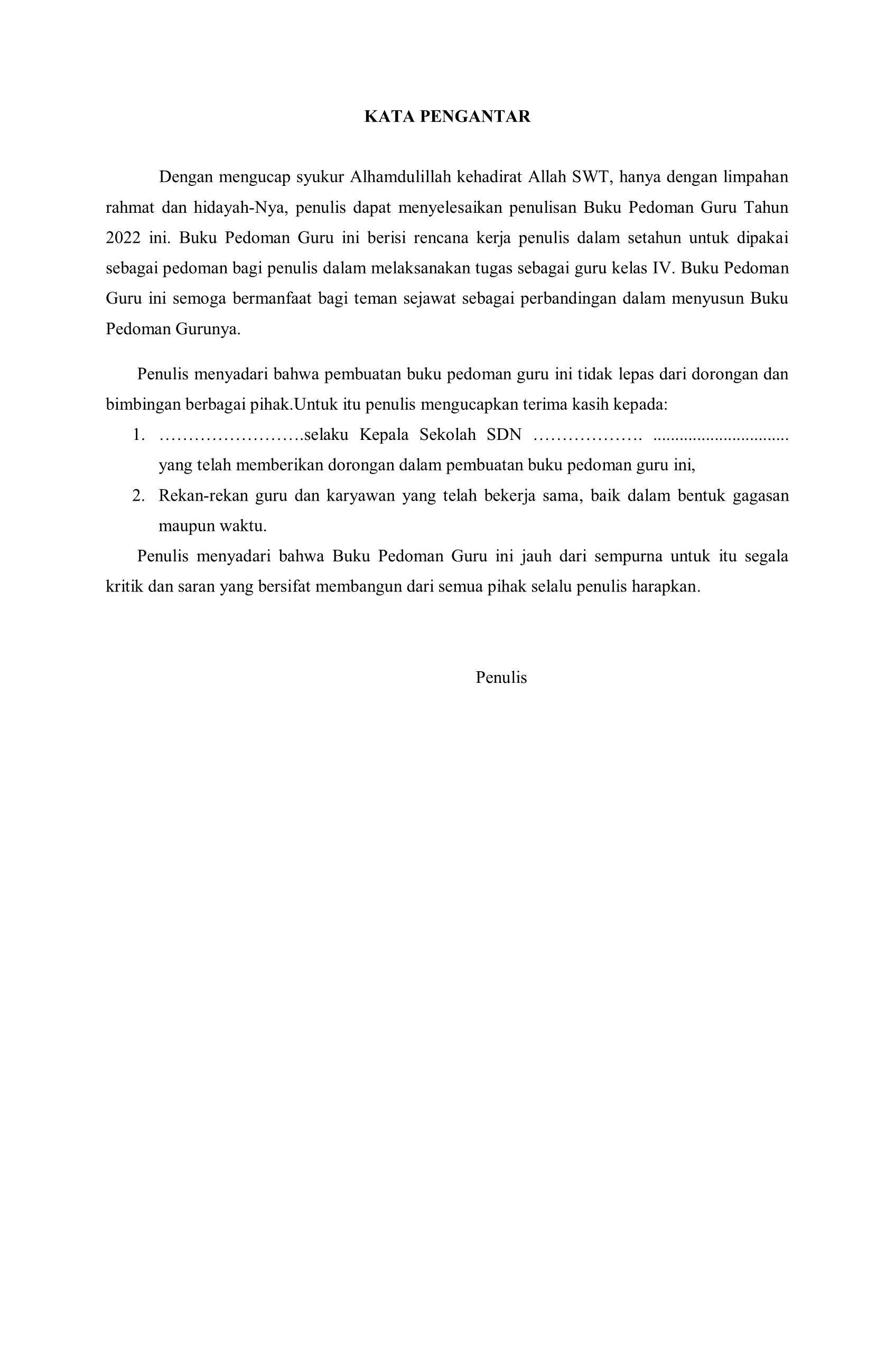 CONTOH BUKU PEDOMAN GURU coba - annasusan118 - Halaman 4 | PDF Online ...