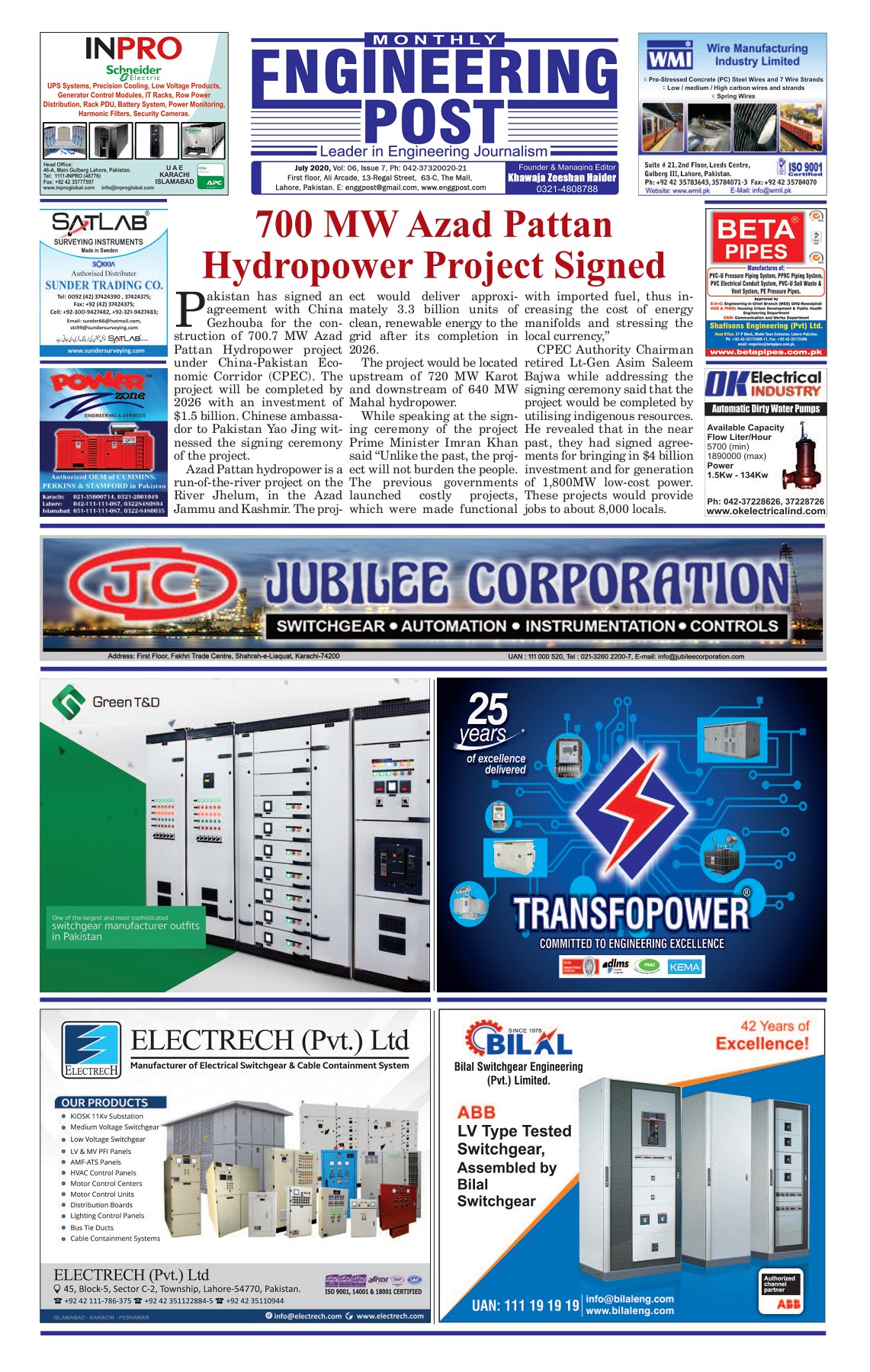 Engineering Post July 2020 - omershah15 - Page 1 - 40 | Flip PDF Online ...