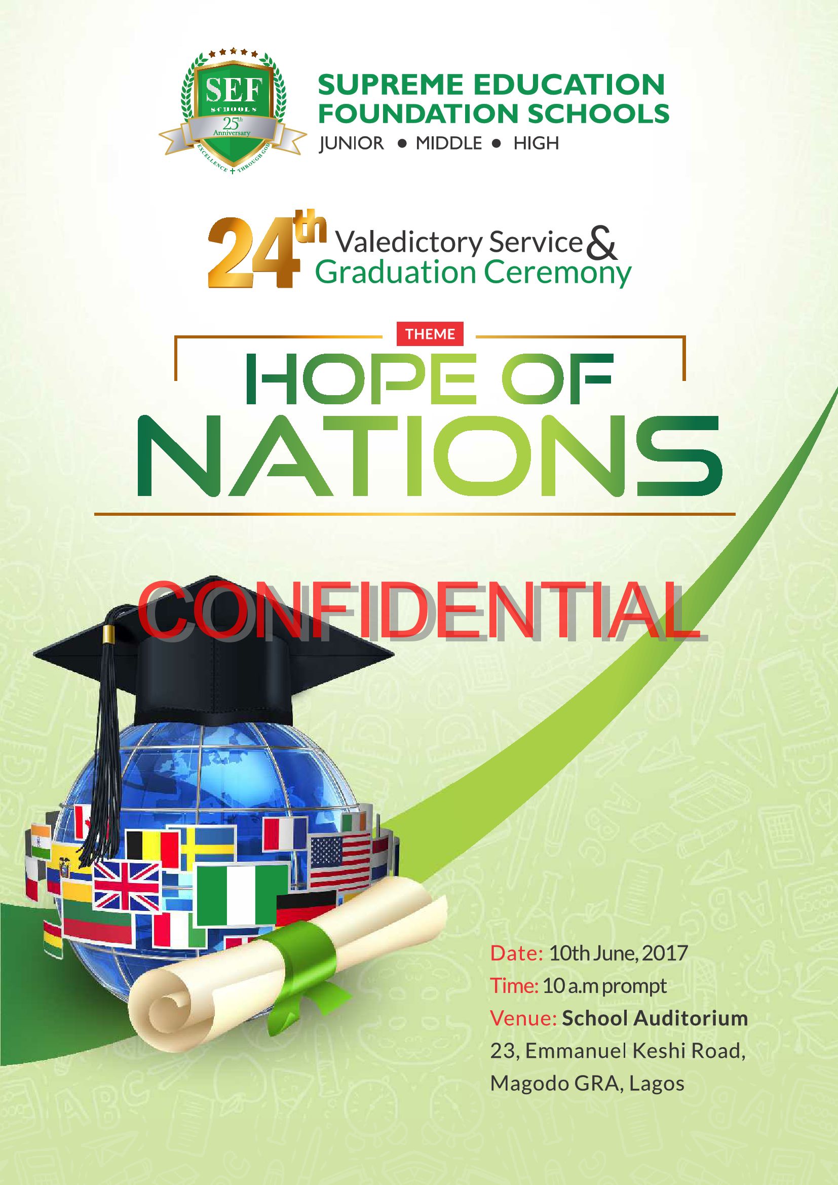 Valedictory Brochure Design EDIT 2 - chryspears - Page 1 | Flip PDF Online | PubHTML5