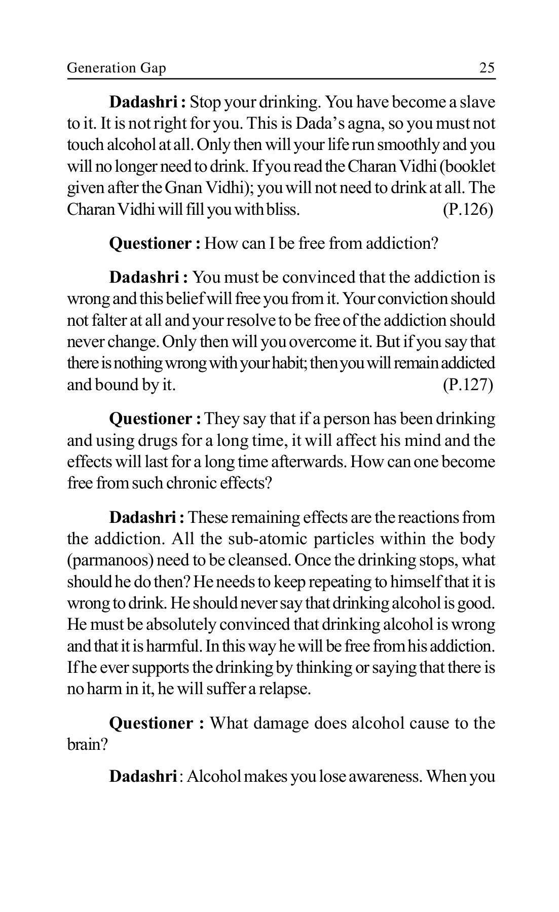 Generation Gap - Dada Bhagwan - Page 34 | Flip PDF Online | PubHTML5