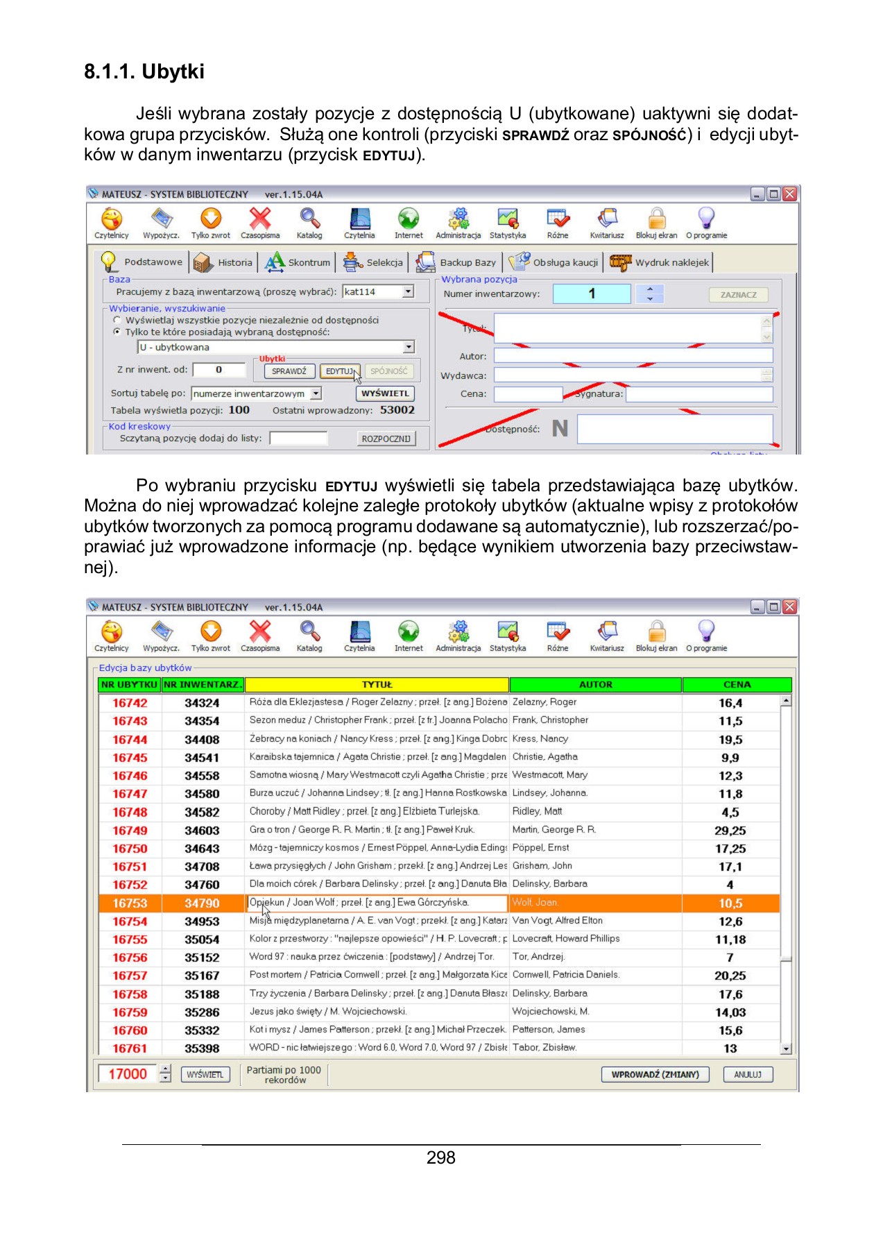 Instrukcja programu Mateusz - Barbra Bandura - Strony 301 | Przerzucanie PDF Online | PubHTML5