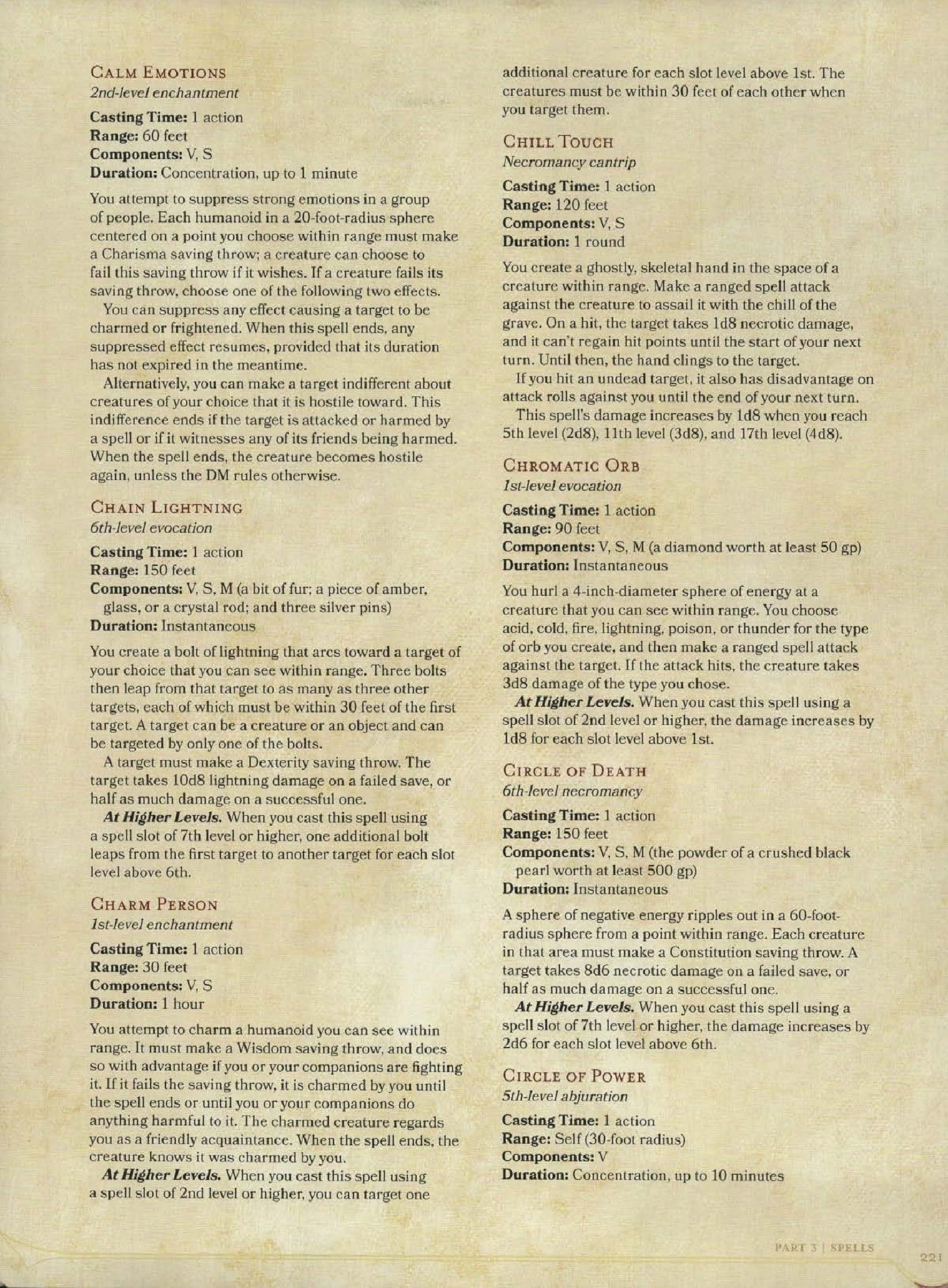 5e Players Handbook - oliandor - Page 222 | Flip PDF Online | PubHTML5