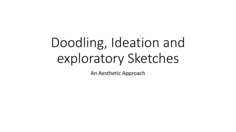 Doodling and Exploratory sketches - vidyanand s desai - Page 1 - 24 ...