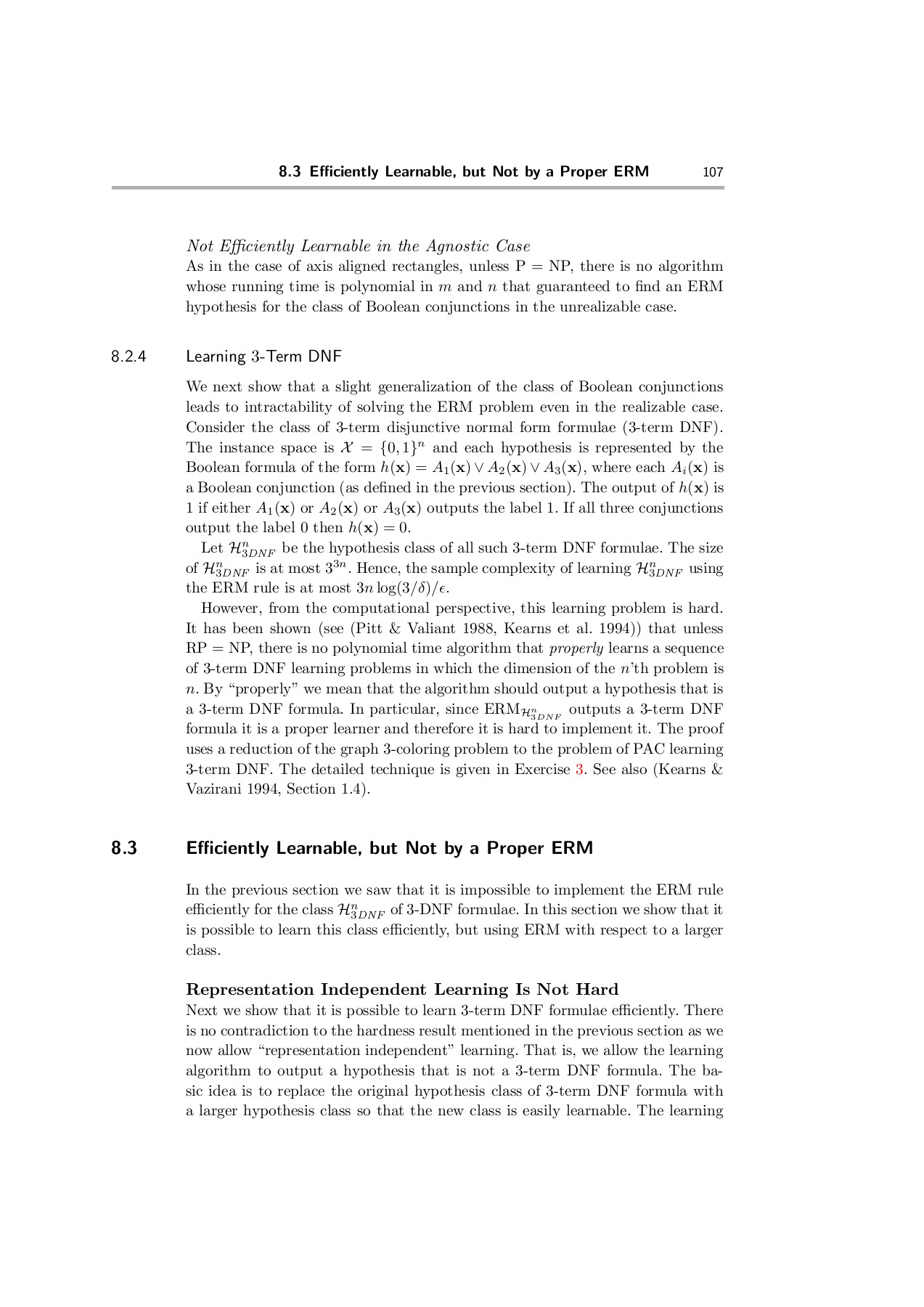 Understanding Machine Learning - From Theory to Algorithms - Neha A - Page 107 | Flip PDF Online ...