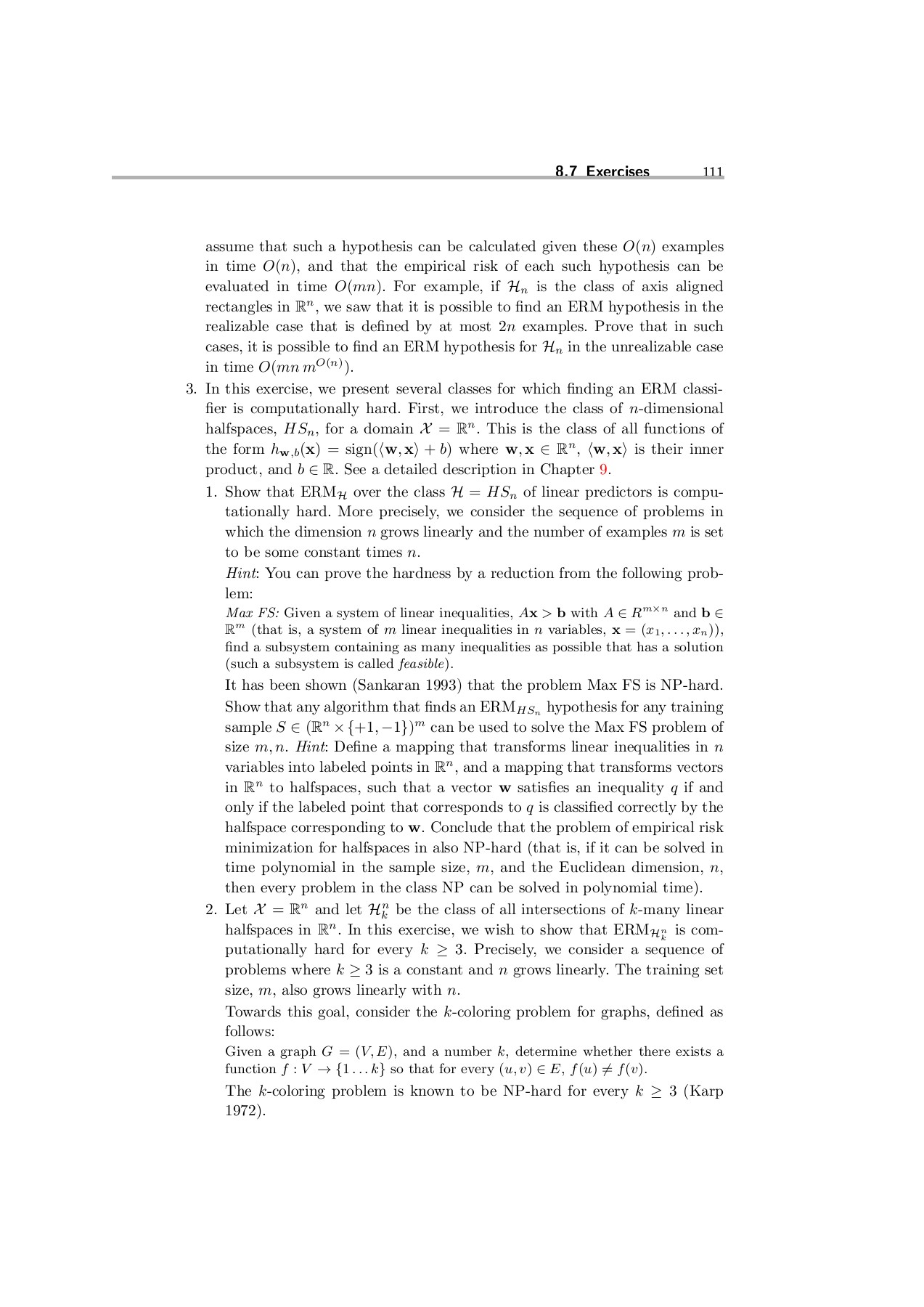 Understanding Machine Learning - From Theory to Algorithms - Neha A - Page 111 | Flip PDF Online ...