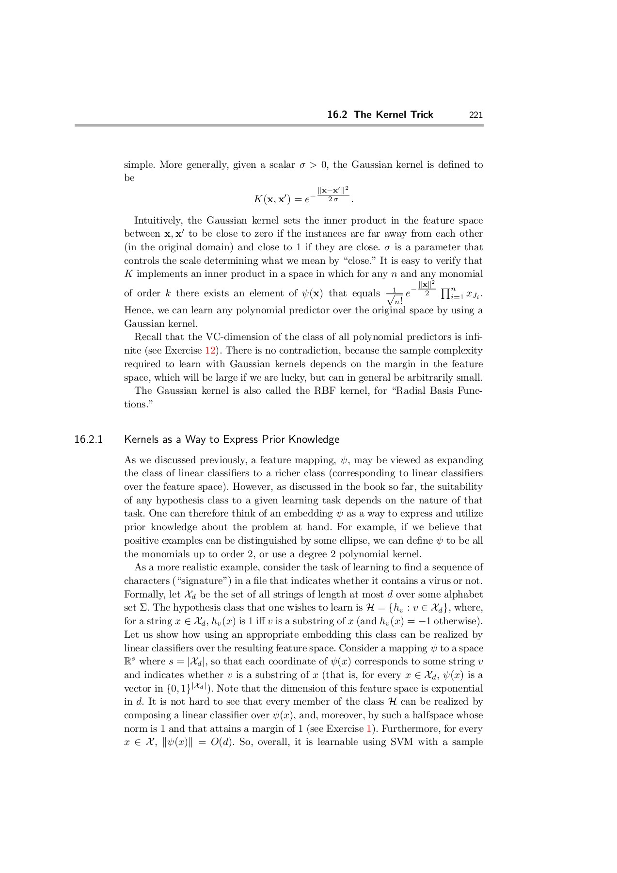 Understanding Machine Learning - From Theory to Algorithms - Neha A - Page 221 | Flip PDF Online ...