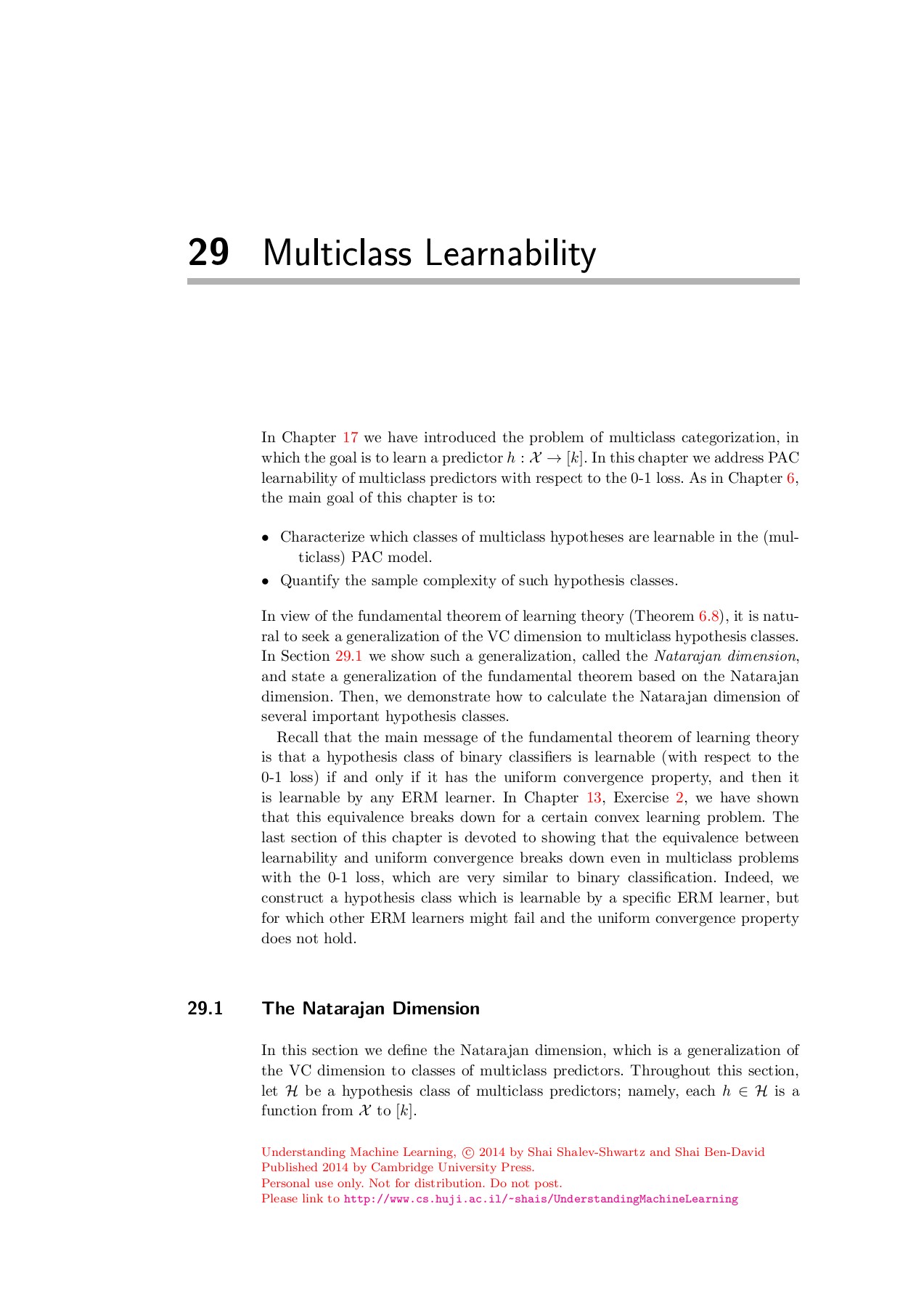 Understanding Machine Learning - From Theory to Algorithms - Neha A - Page 402 | Flip PDF Online ...
