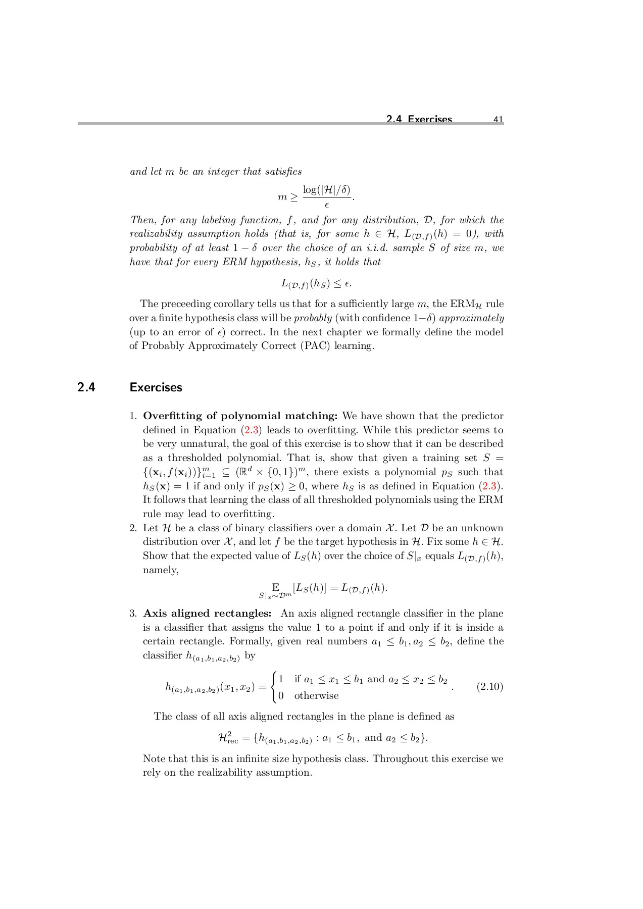Understanding Machine Learning - From Theory to Algorithms - Neha A - Page 41 | Flip PDF Online ...
