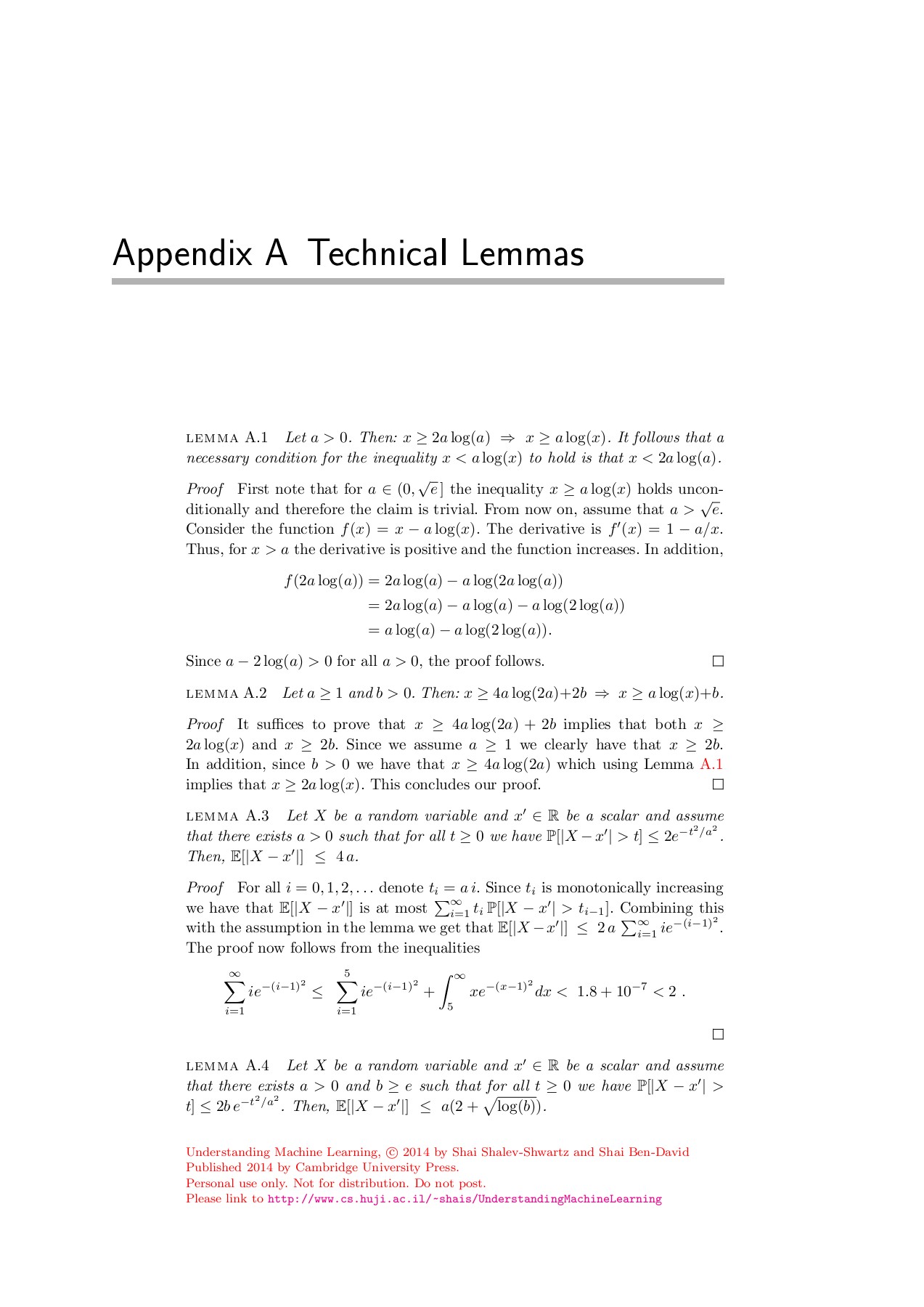 Understanding Machine Learning - From Theory to Algorithms - Neha A ...