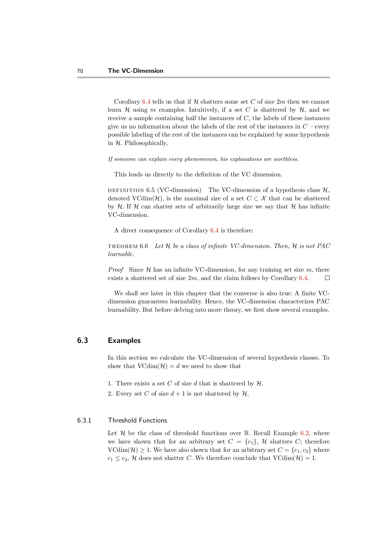 Understanding Machine Learning - From Theory to Algorithms - Neha A ...