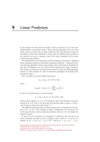 Understanding Machine Learning - From Theory to Algorithms - Neha A - Page 117 | Flip PDF Online ...