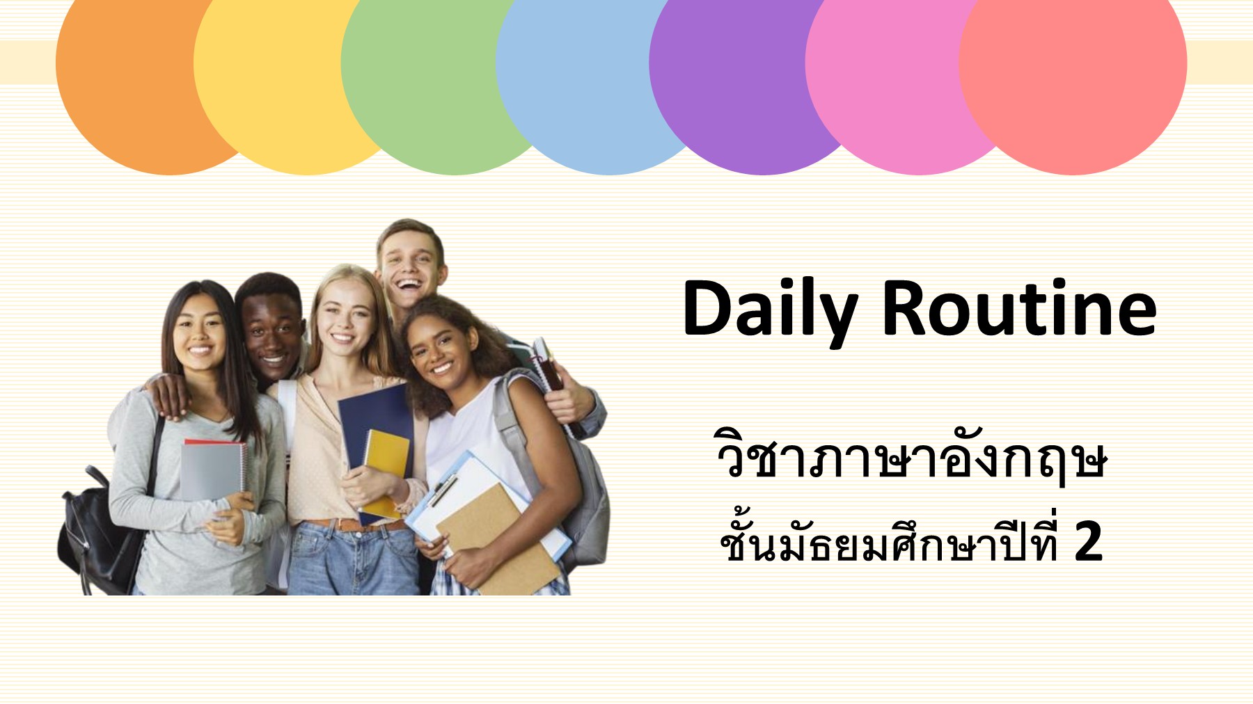 Daily Rutine - rattanee25261983 - Page 1 | Flip PDF Online | PubHTML5