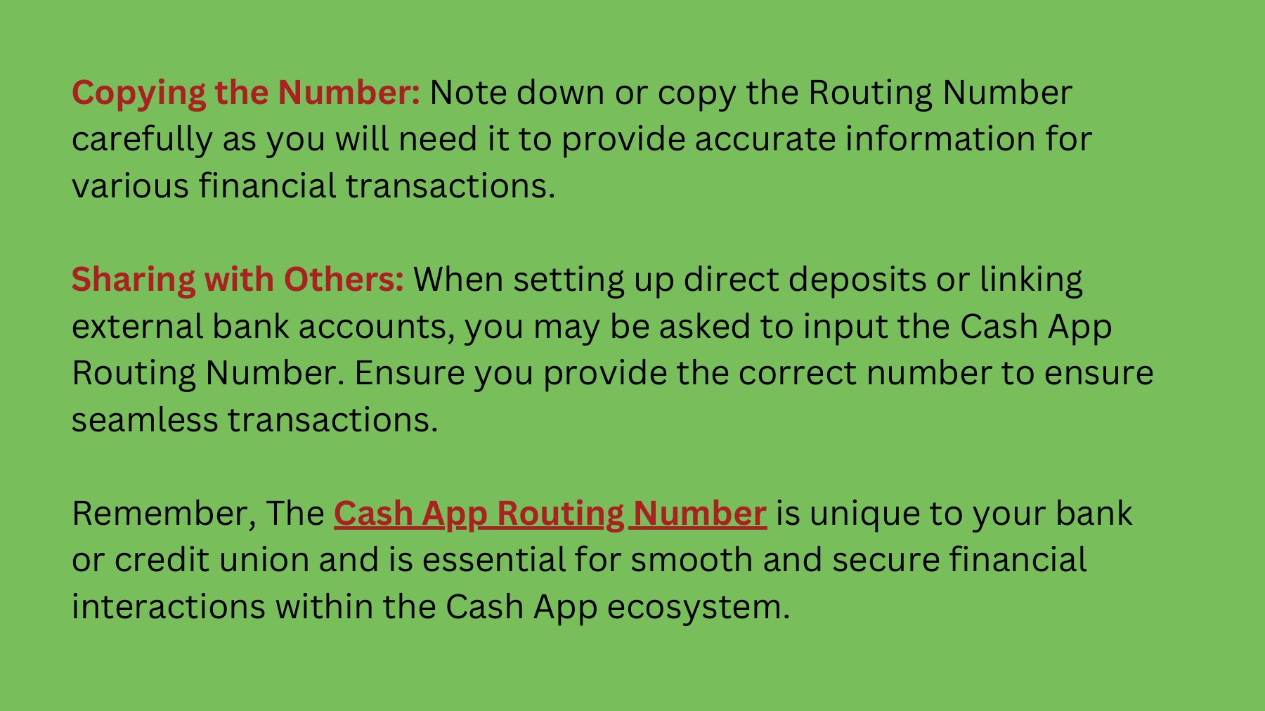 Cash App Routing Number – How to Find it - albertlisy90 - Page 4 | Flip PDF Online | PubHTML5