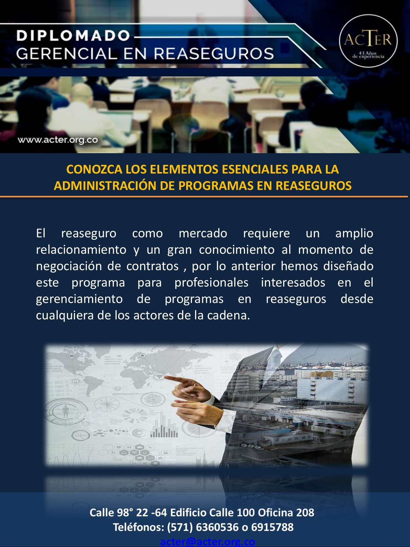 DIPLOMADO GERENCIAL DE REASEGUROS - AGENDA ACTER - Página 2 | Flip PDF en línea | PubHTML5