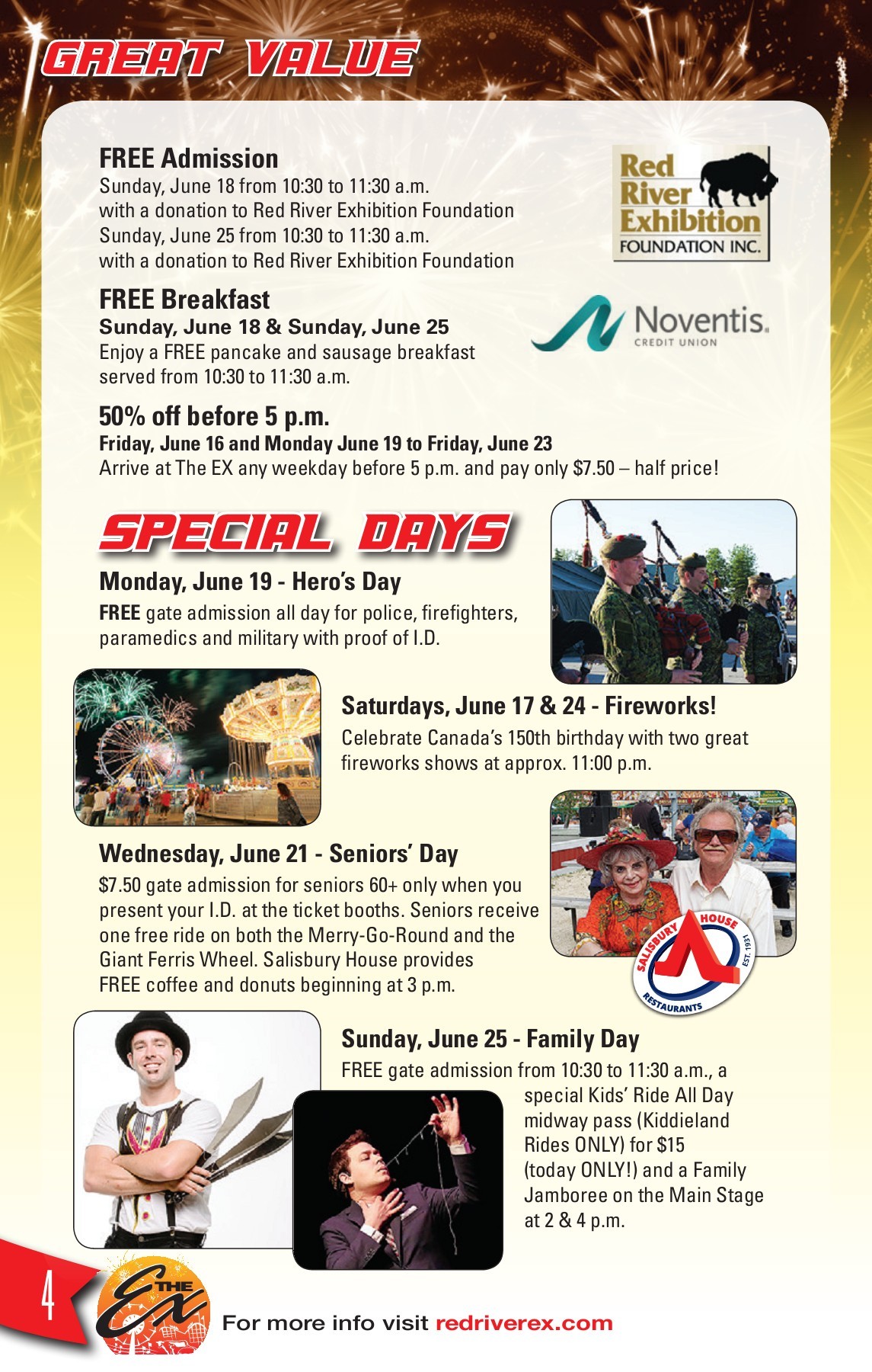 2017 Red River Ex Event Guide - jodi - Page 4 | Flip PDF Online | PubHTML5