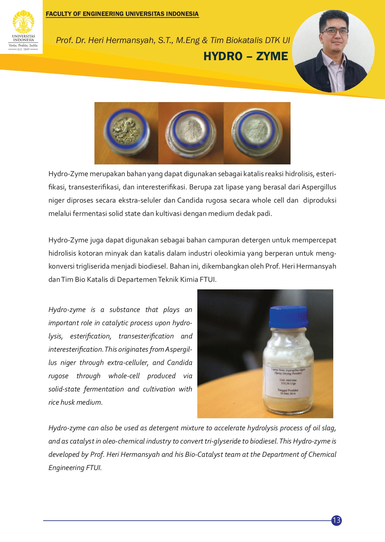 Produk Inovatif FTUI 2018 - Fakultas Teknik Universitas Indonesia - Halaman 13 | PDF Online ...