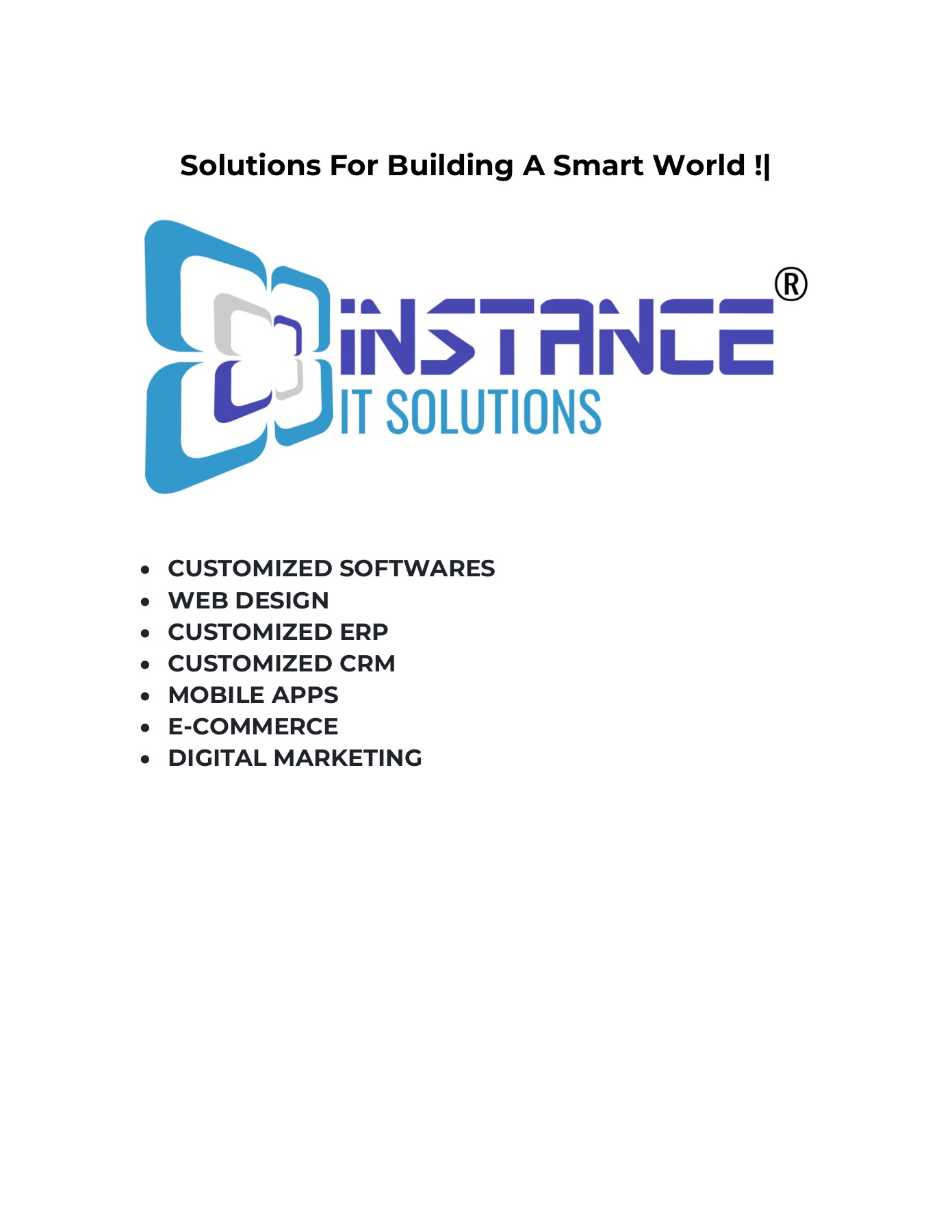 Instance It Solutions - Instance IT Solutions - Page 1 - 11 | Flip PDF Online | PubHTML5