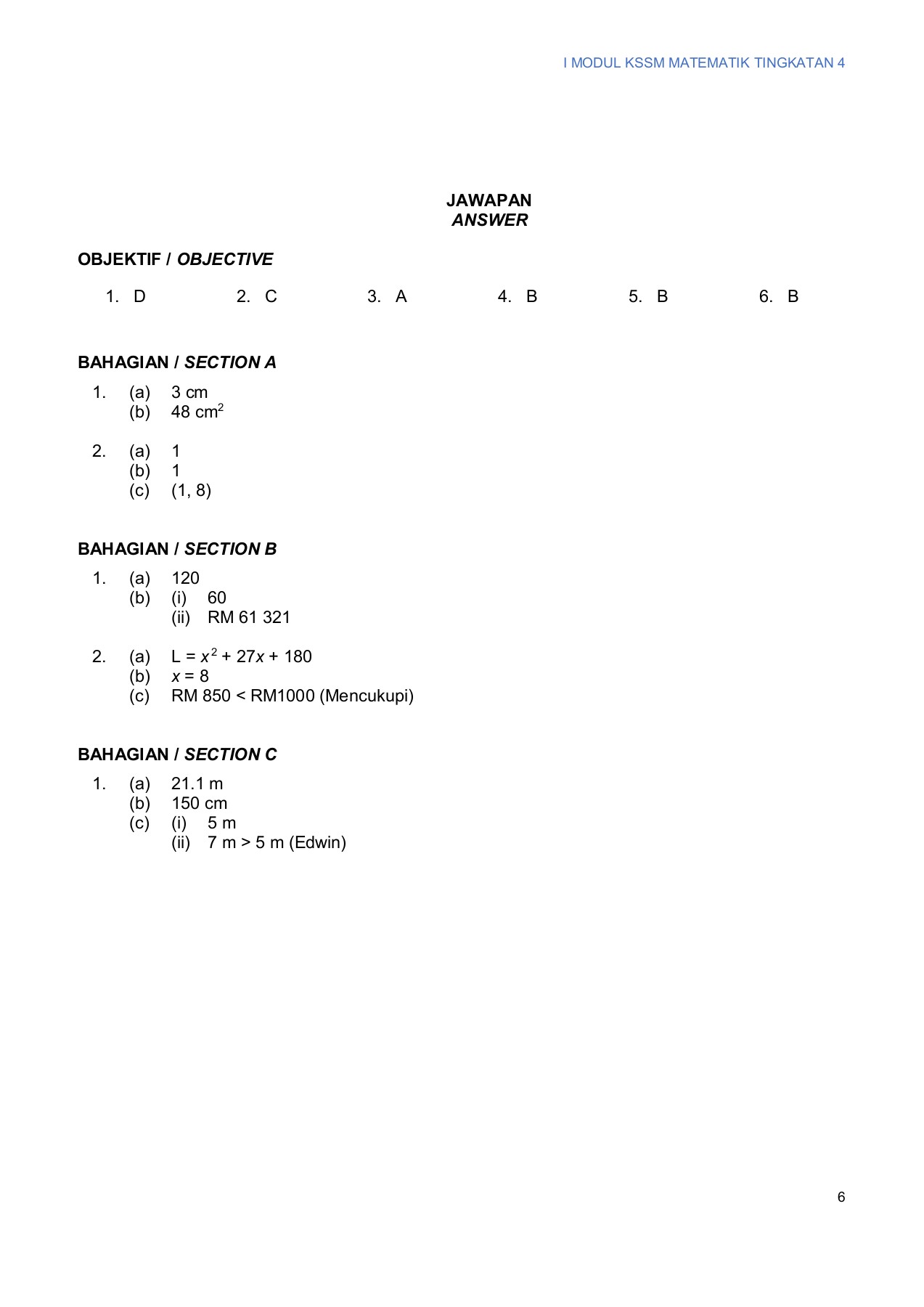 MODUL DLP MATEMATIK KSSM T4 - yusuptigs - Muka Surat 11 | Membalik PDF Dalam talian | PubHTML5