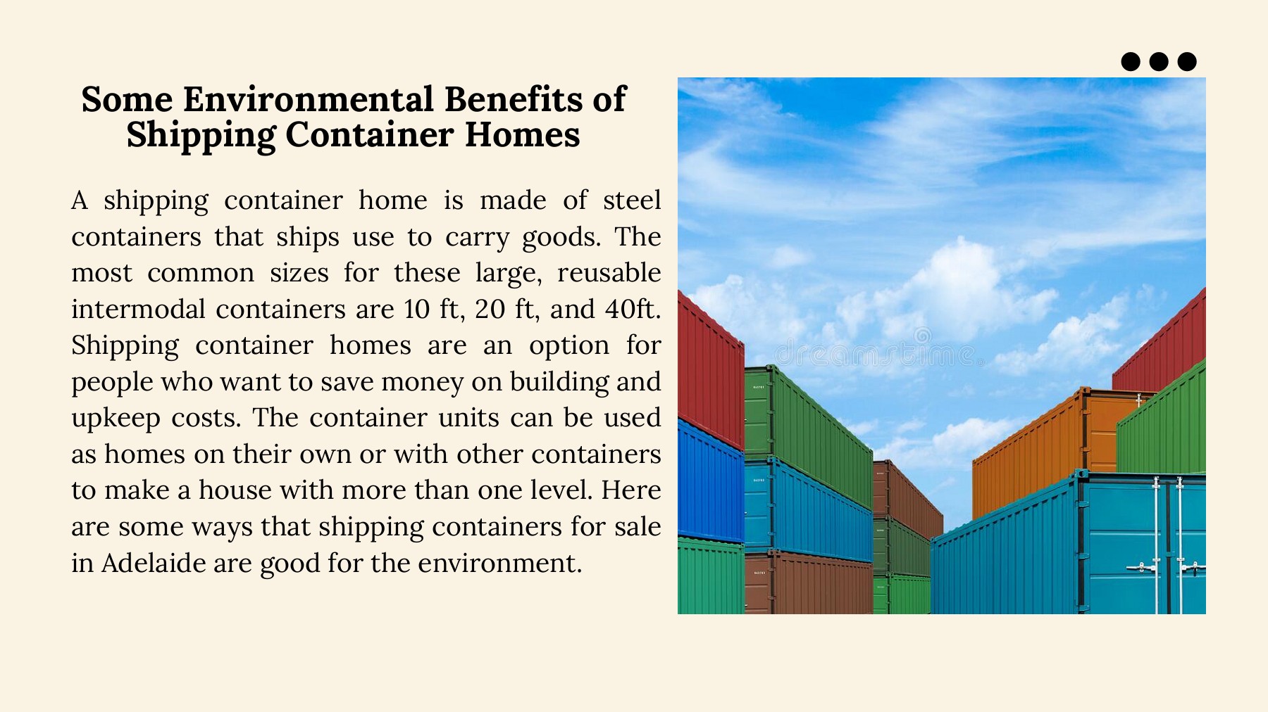 Some Environmental Benefits of Shipping Container Homes - Shipping ...