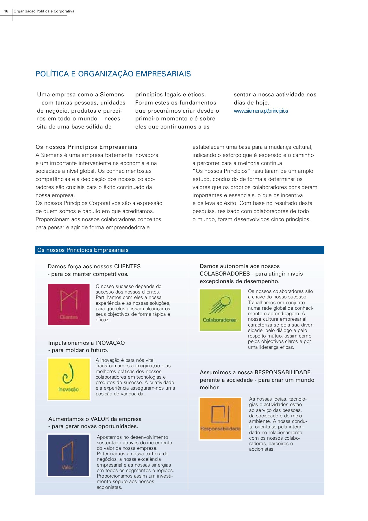 Relatório Responsabilidade Corporativa Siemens - mariomacaradesign - Página 16 | PDF Online ...
