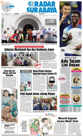 Radar Surabaya 10 Desember 2022
