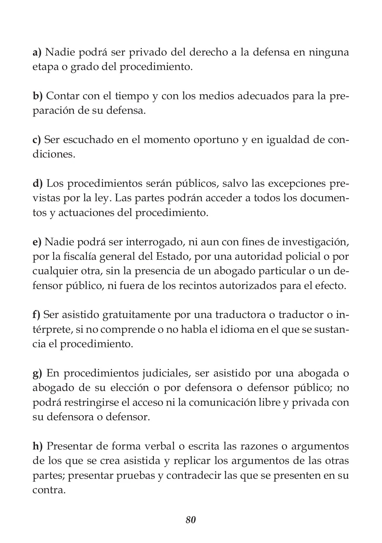 LA APLICACIÓN DE LAS GARANTÍAS DEL DEBIDO PROCESO EN EL SISTEMA ...