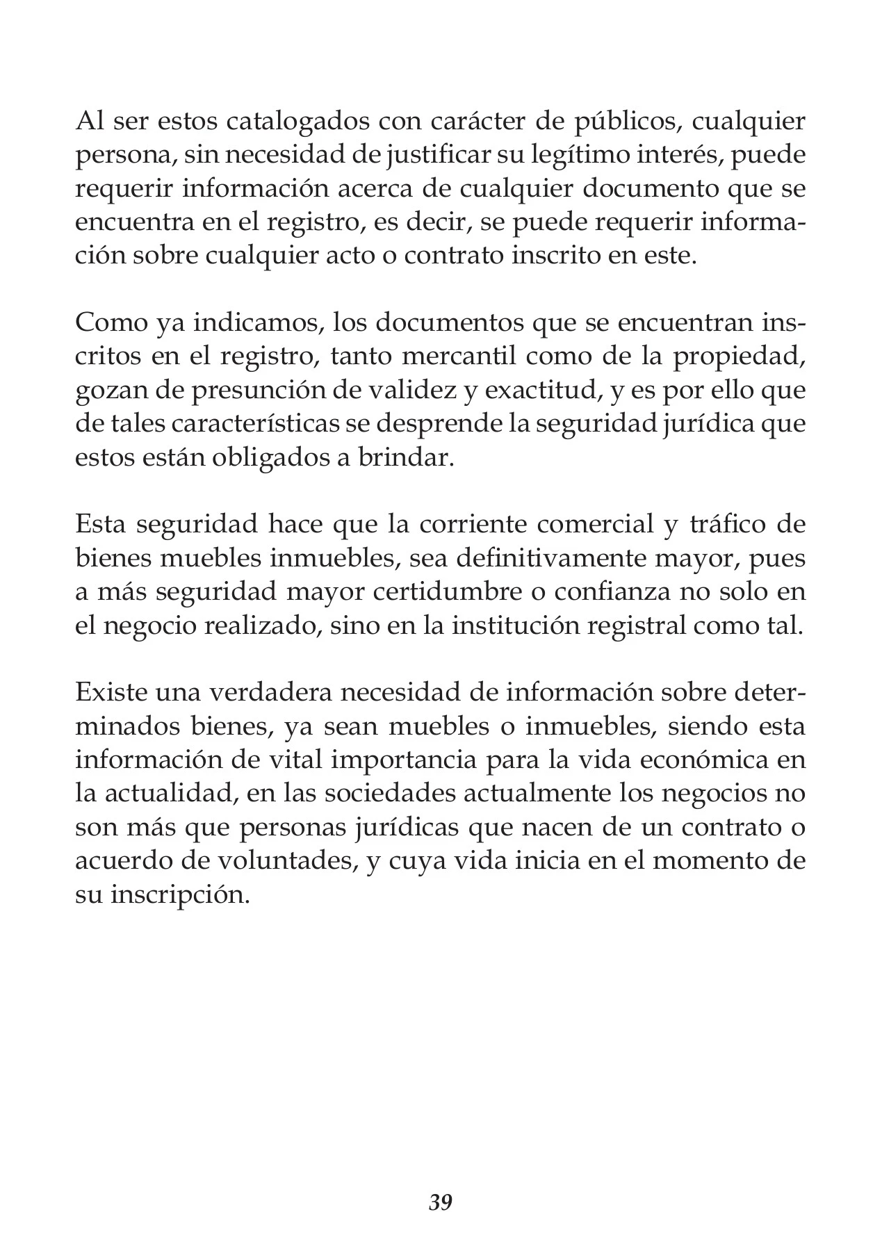 LA NEGATIVA DE INSCRIPCIÓN DE ESCRITURAS PÚBLICAS EN EL SISTEMA ...