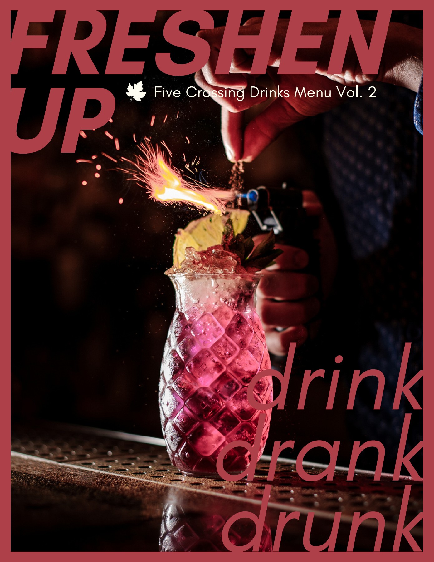 Drink Menu - FIVE CROSSING - Page 1 - 21 | Flip PDF Online | PubHTML5